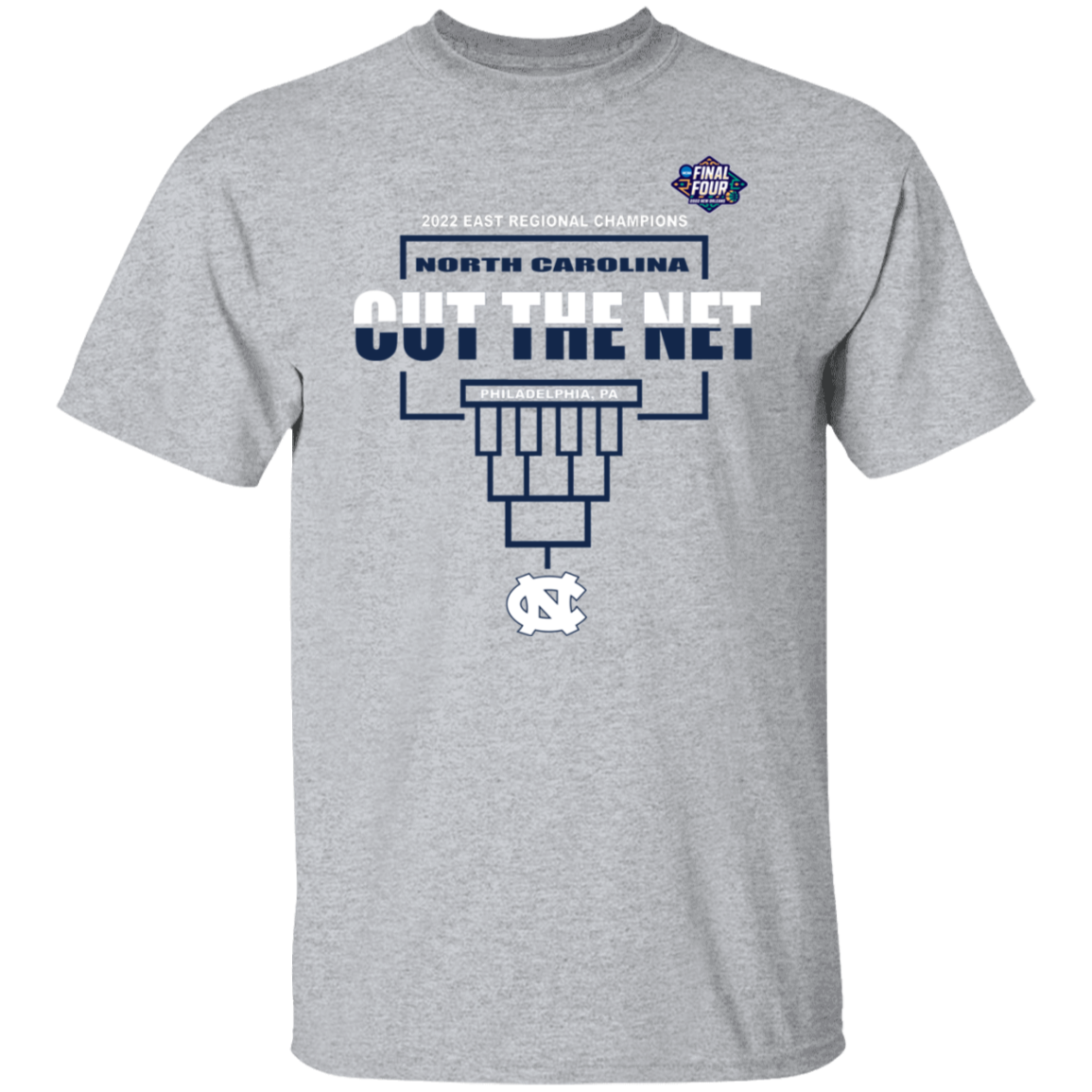 North Carolina Cut The Net Shirt - Banantees