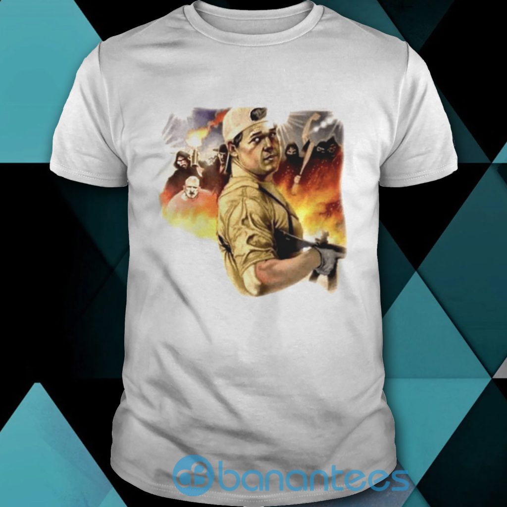 Vintage Free Kyle Rittenhouse Gun White T-Shirt - Banantees
