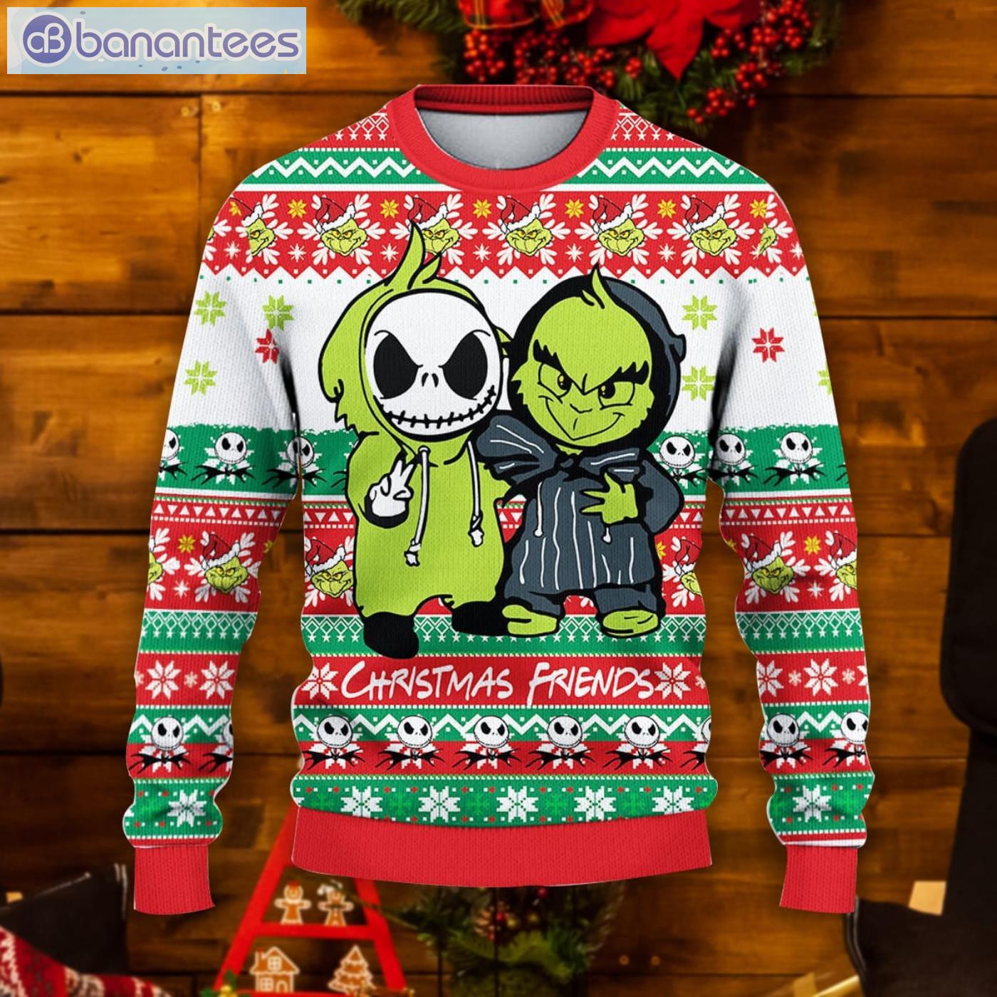 Nightmare Before Grinchmas Christmas Sweater Nightmare Before Grinchmas ...