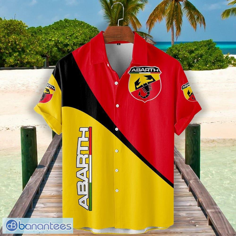 Abarth Racing 3D Hawaiian Print For Men And Women - Banantees