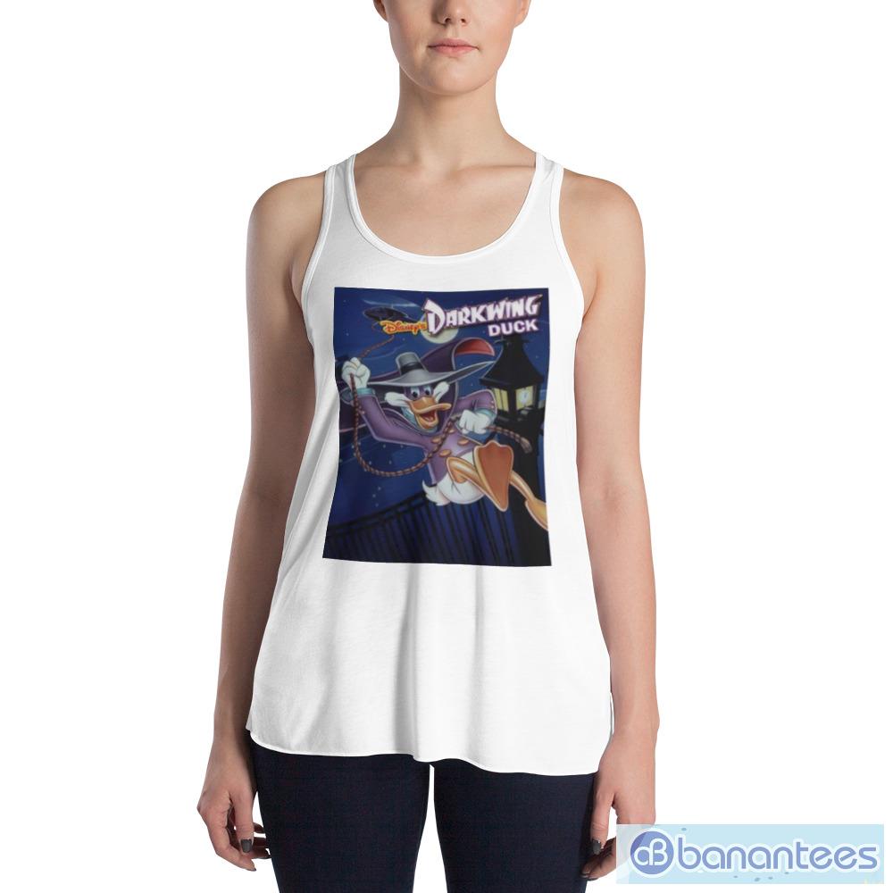 Disney’s darkwing duck graphics white T shirts - Banantees