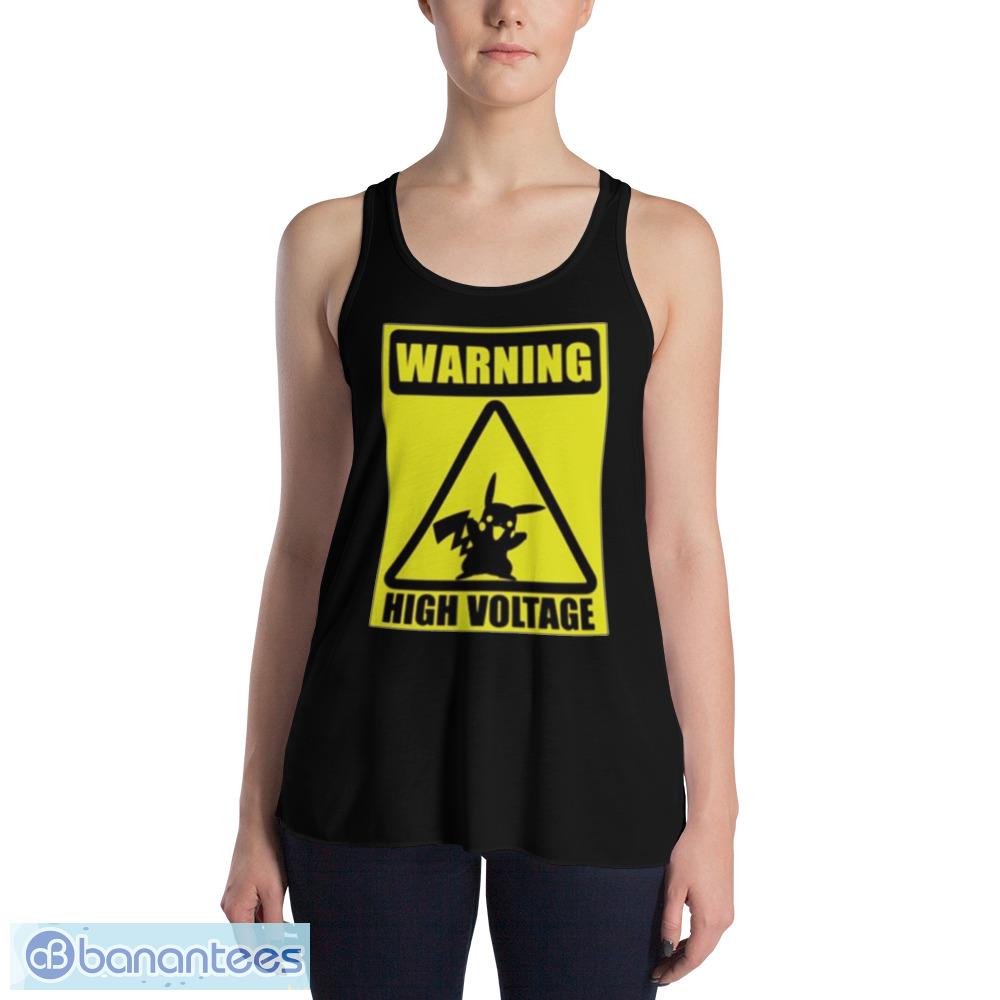 Warning high voltage shirt - Banantees
