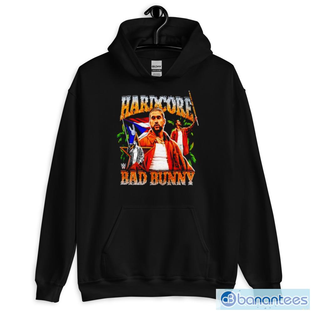 Bad Bunny Hardcore WWE shirt - Banantees