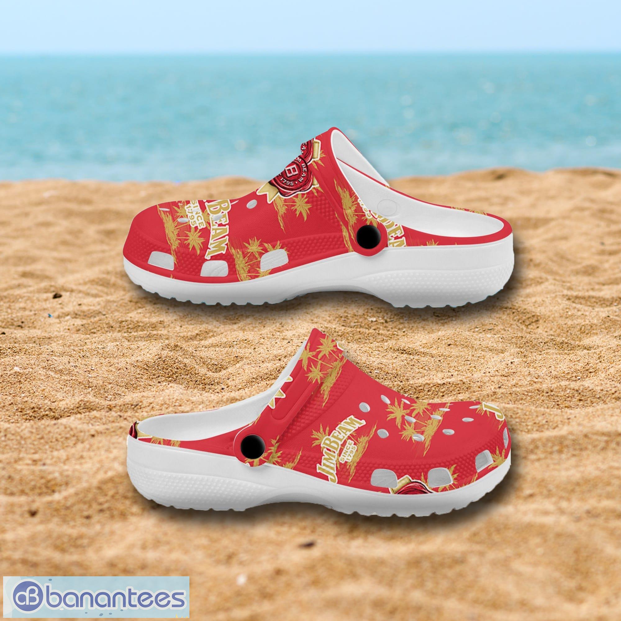 Jim Beam Coconut Island Clog Shoes Print For Men And Women - Banantees