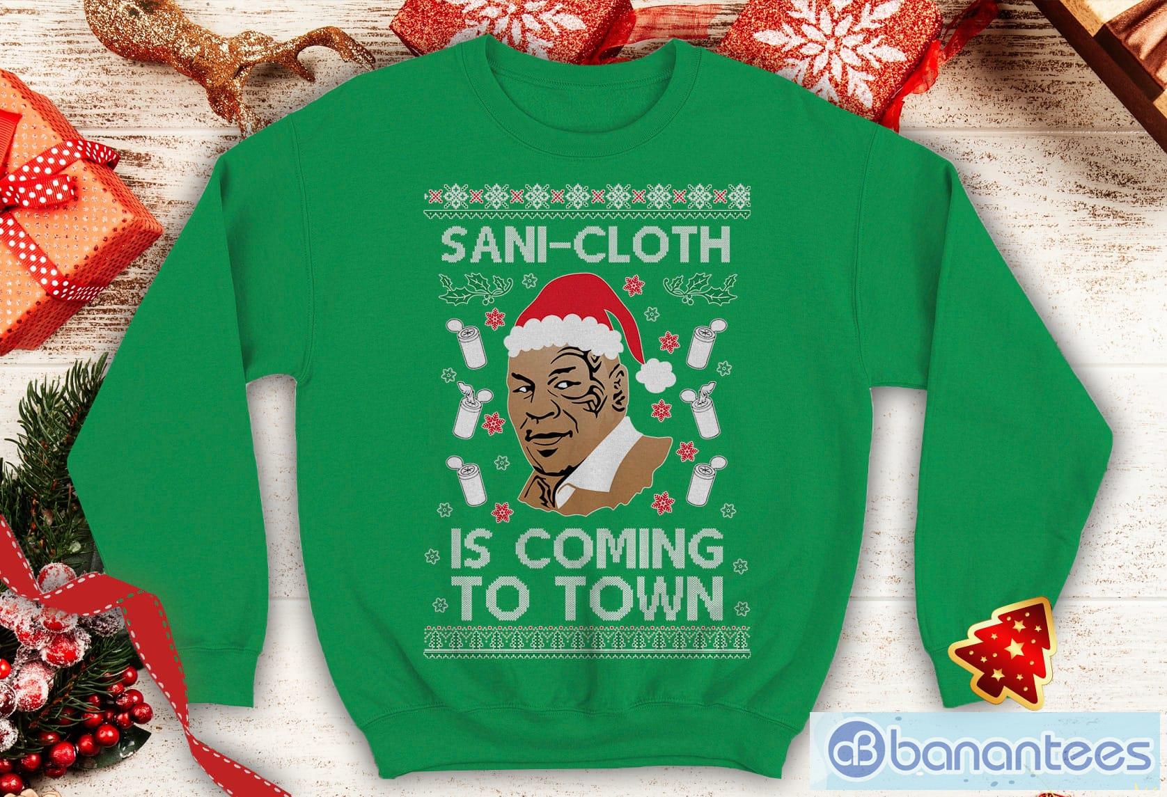 Sani Cloth is coming to town Ugly Mike tyson inspired Crewneck ...