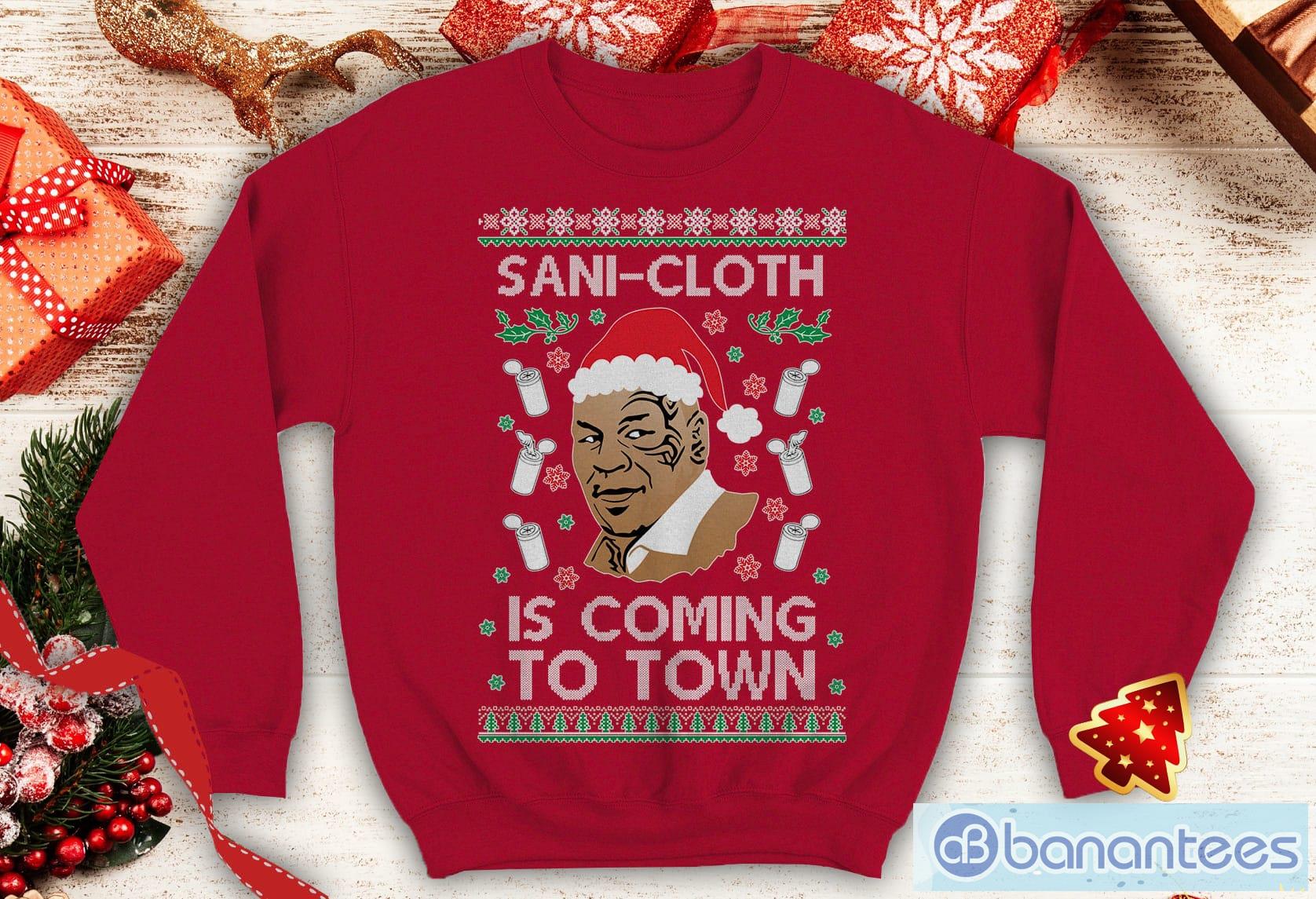 Sani Cloth is coming to town Ugly Mike tyson inspired Crewneck ...
