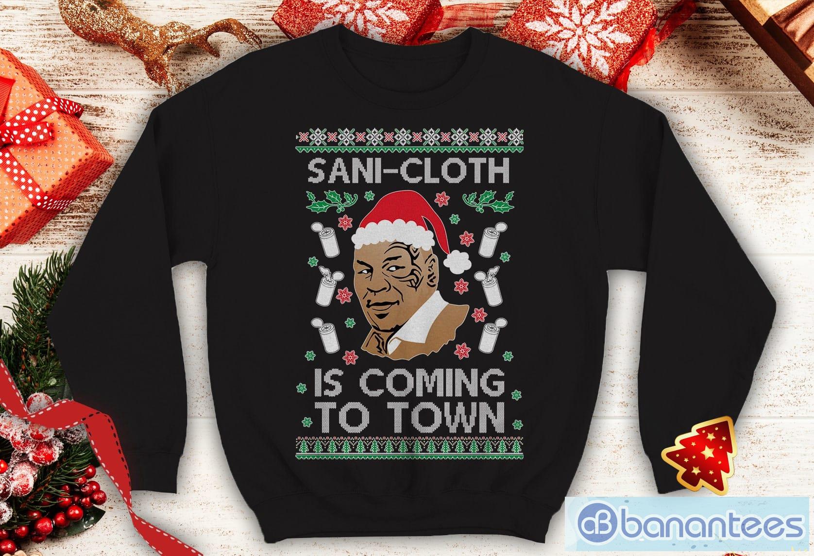 Sani Cloth is coming to town Ugly Mike tyson inspired Crewneck ...