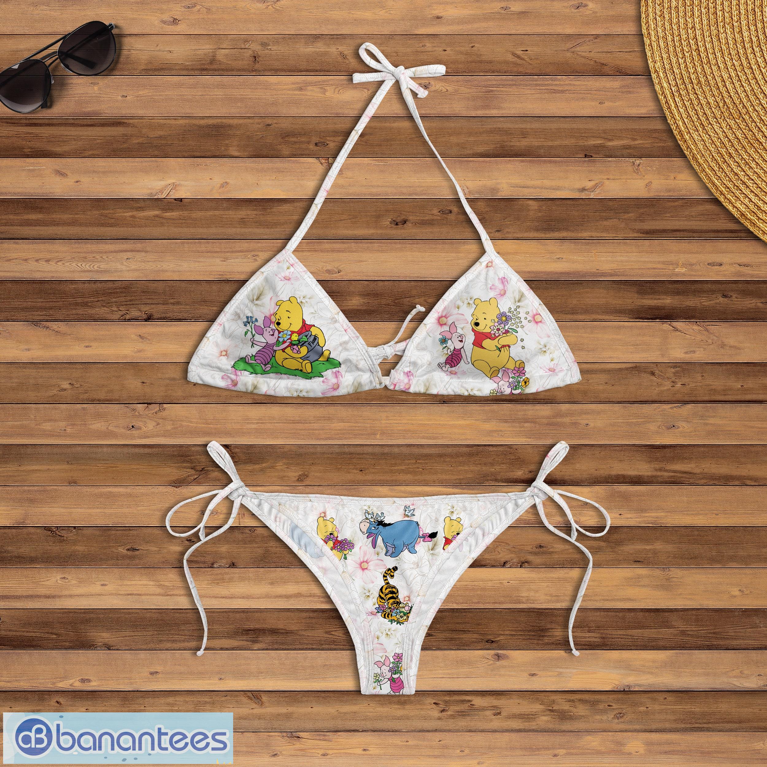 Winnie The Poohawaiian String Bikini Set Summer Gift For Women - Banantees
