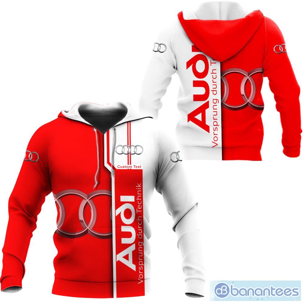 Audi 3D Apparel Zip Hoodie,Pant, Personalized - Banantees