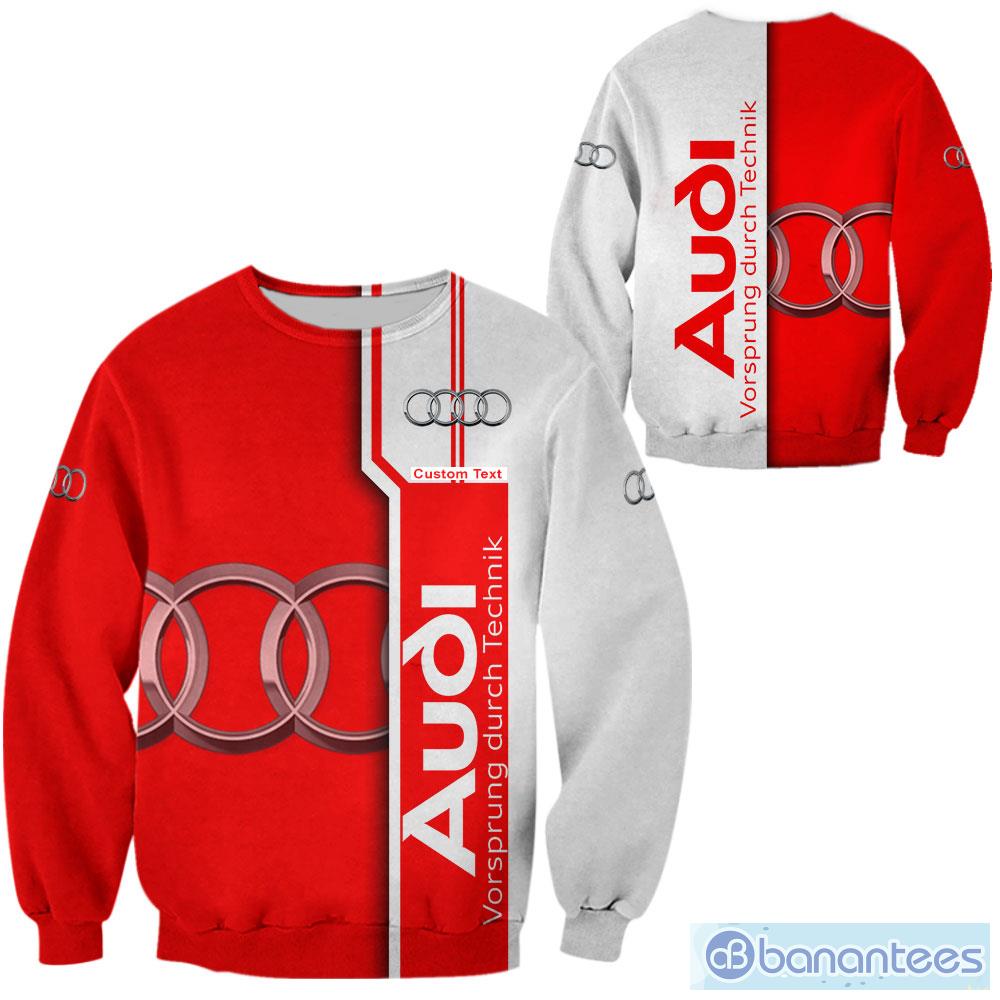 Audi 3D Apparel Zip Hoodie,Pant, Personalized - Banantees