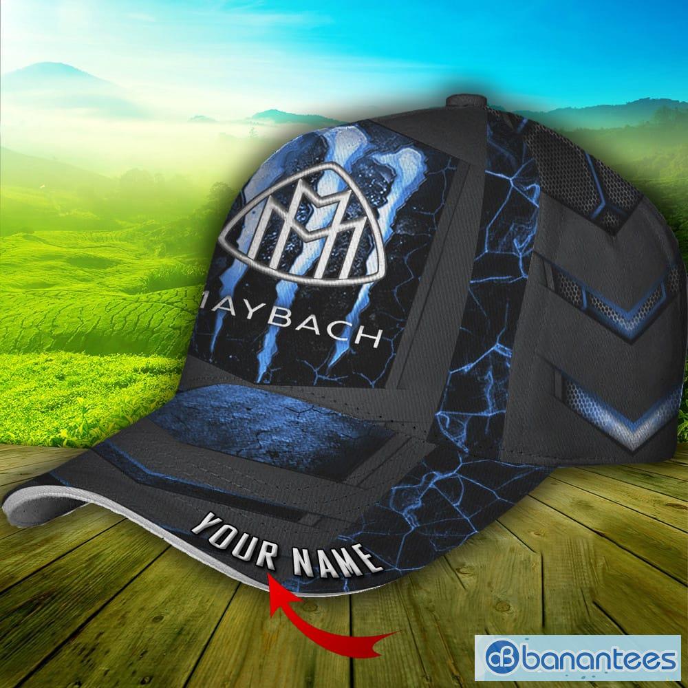 Blue Logo Maybach Monster Car Hat Cap Custom Name - Banantees