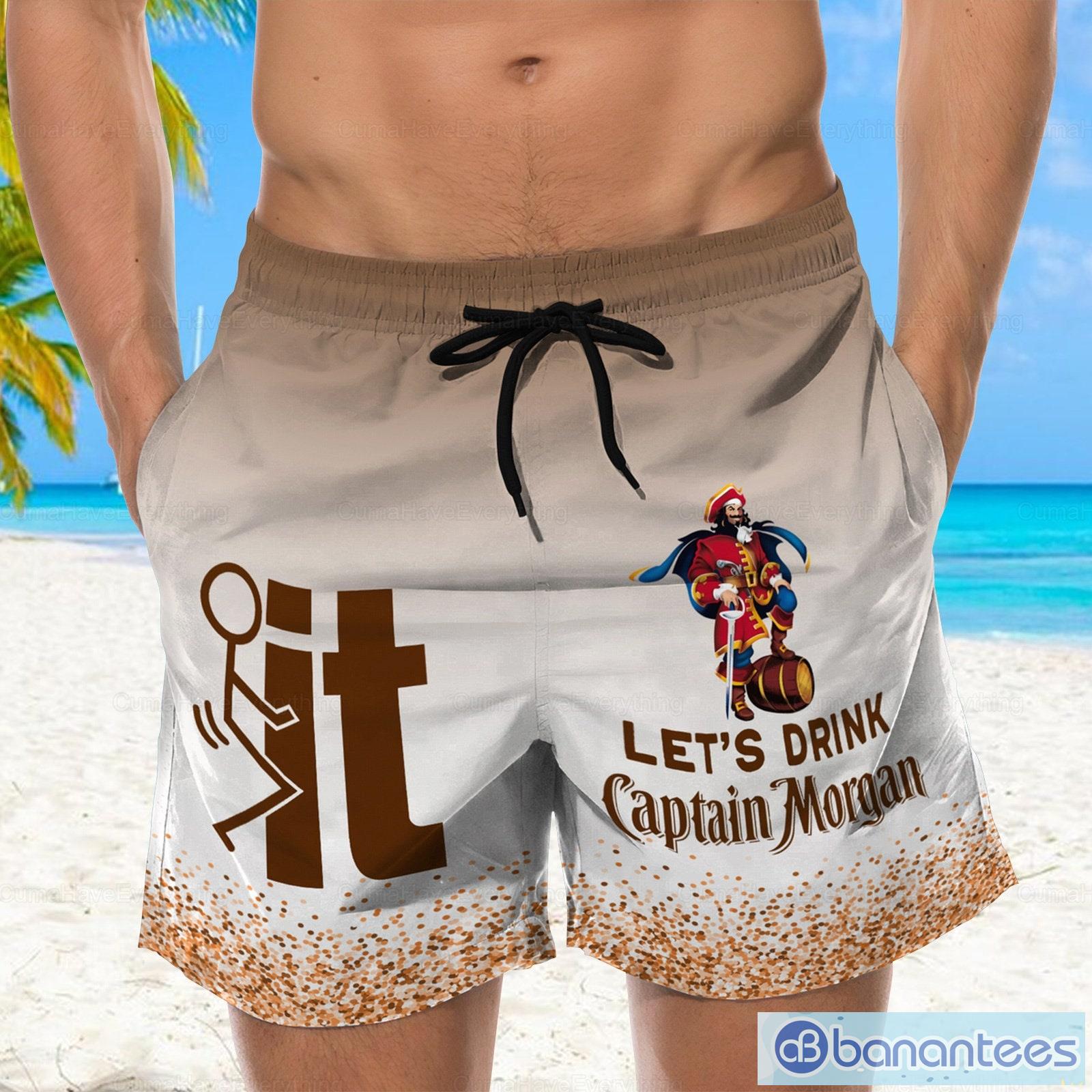 Captain Morgan Man Shorts, Captain Morgan Shorts, Captain Morgan Summer ...