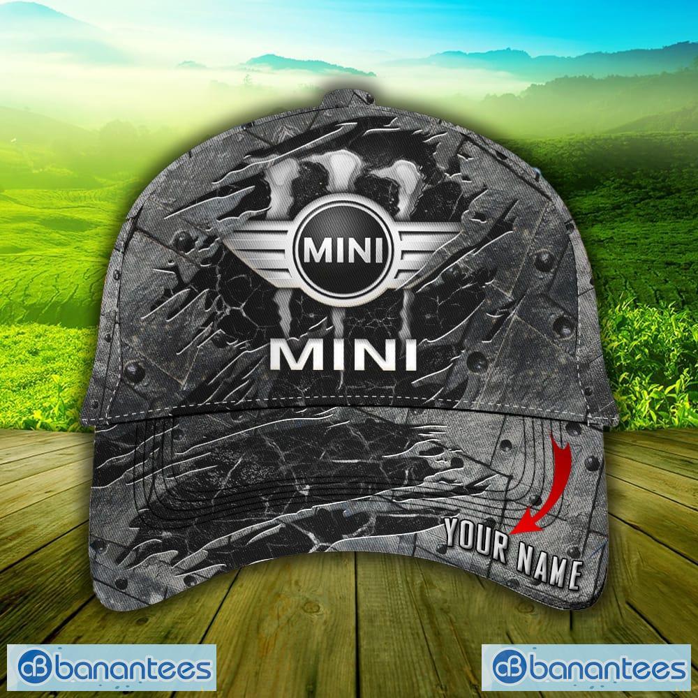 Custom Name Mini Logo Colorful Monster Scratch Design Car Hat Cap ...