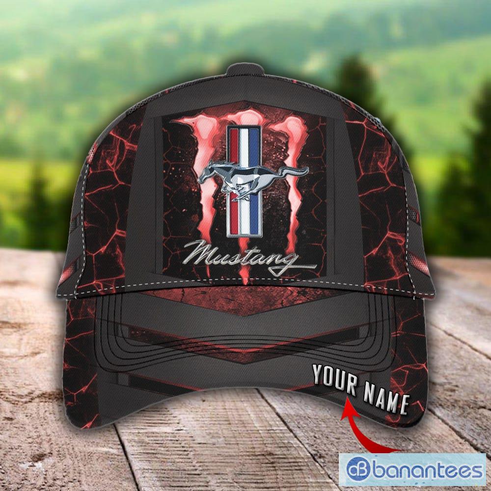 Ford Mustang Monster 3D Cap Hat Custom Name - Banantees