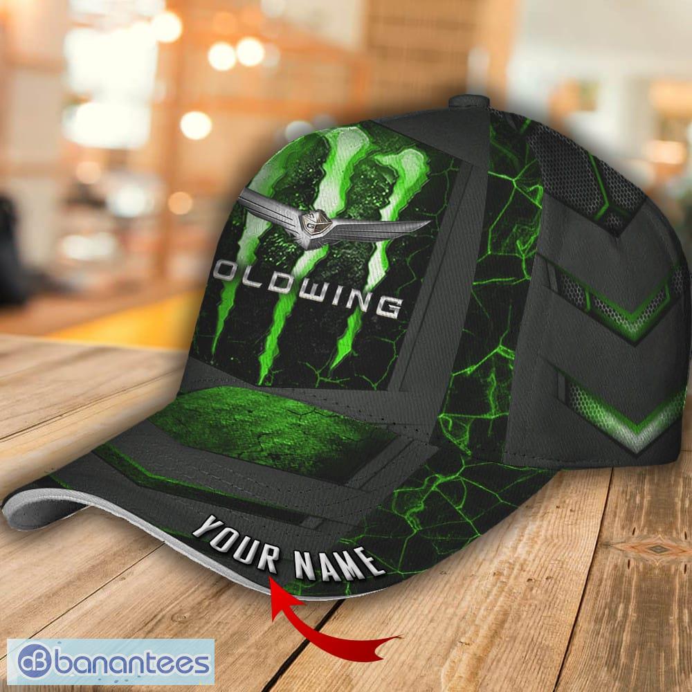 Honda Gold Wing Logo Green Monster Car Hat Cap Custom Name - Banantees