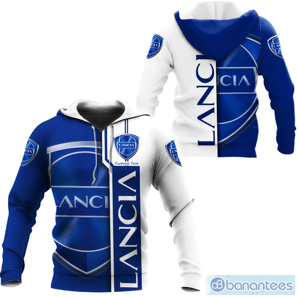 Lancia 3D Apparel Zip Hoodie, Personalized Name Print All Over For Men ...