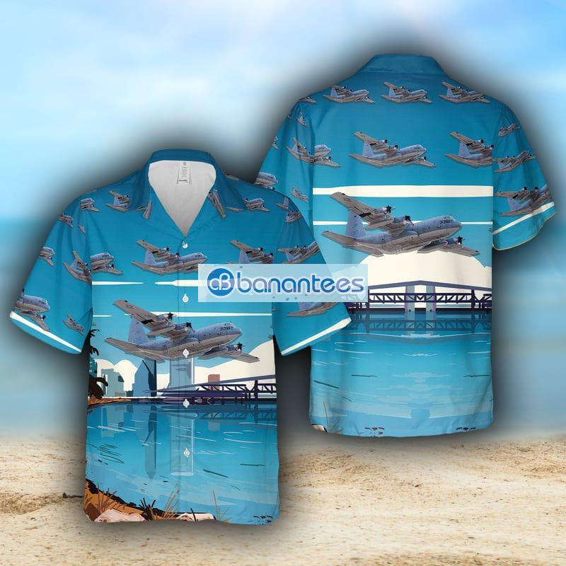 Lockheed C-130T Hercules Of VR-62 Nomads US Navy Hawaiian Shirt For Men ...