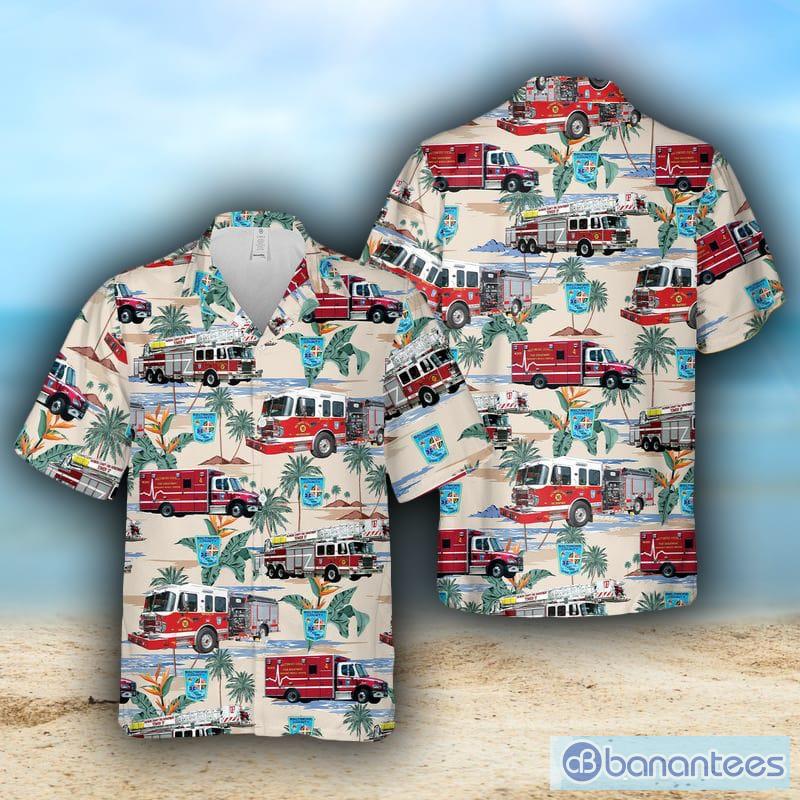 Maryland Baltimore County Fire Department Hawaiian Shirt For Men And ...