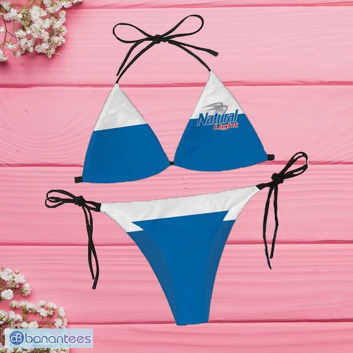 Natural Light Triangle String Bikini Set Summer Gift For Womens - Banantees
