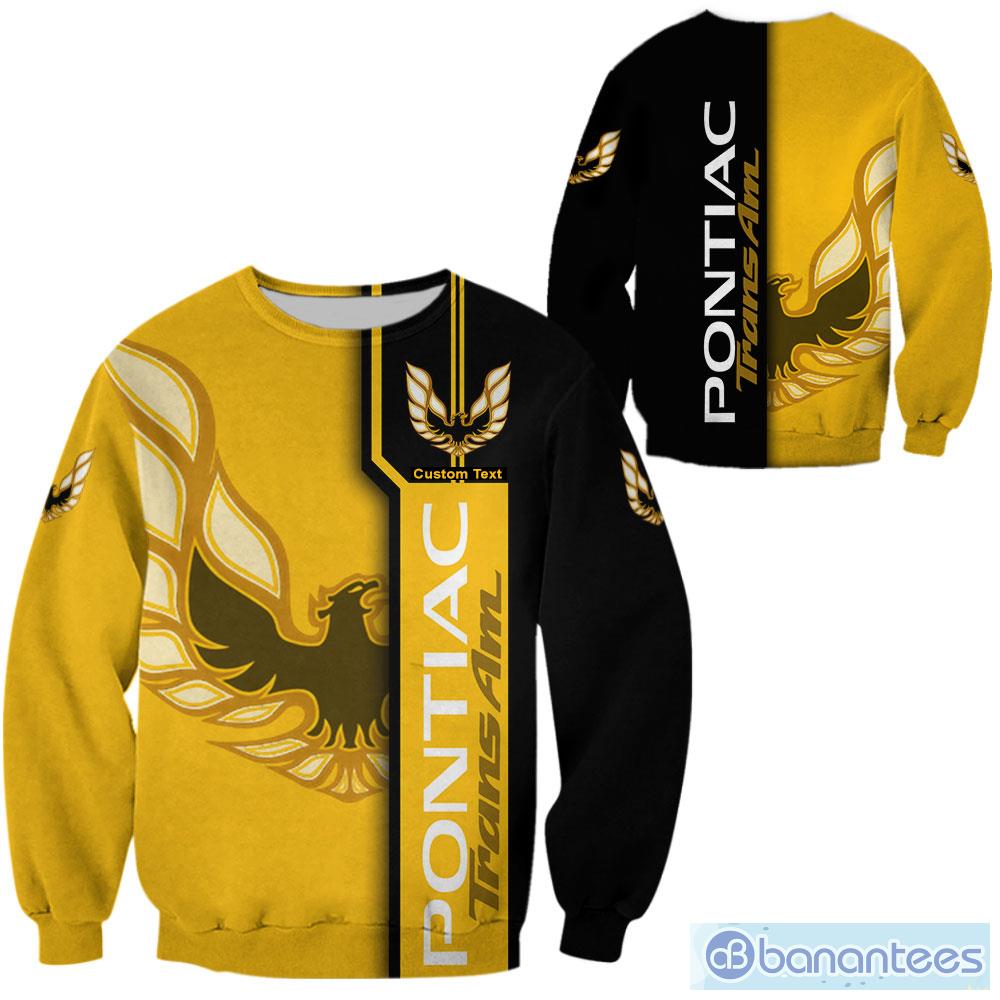 Pontiac Trans Am 3D Apparel Zip Hoodie, Personalized Name Print All ...