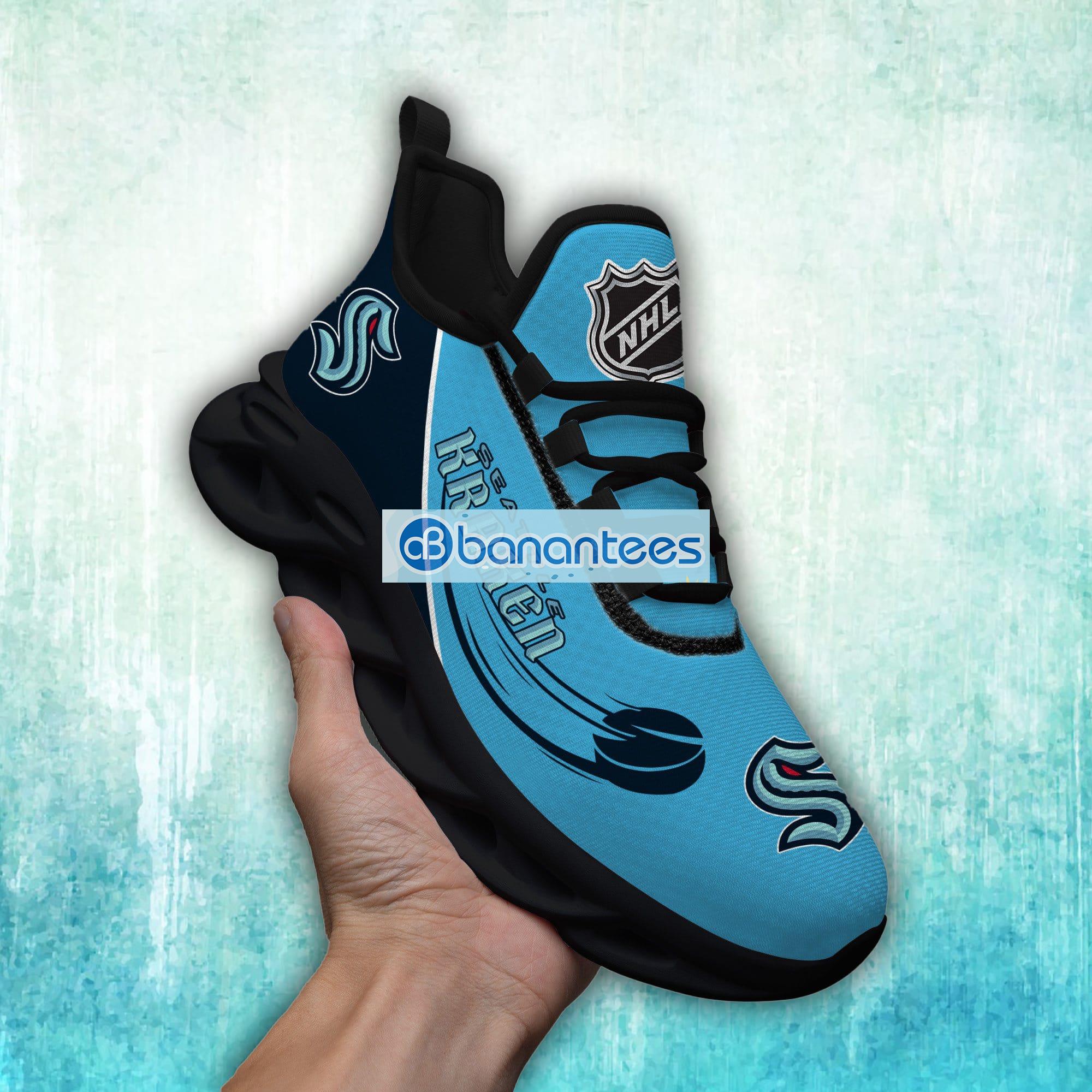 Seattle Kraken Running Shoes NHL Max Soul Sneakers For Men And Women ...