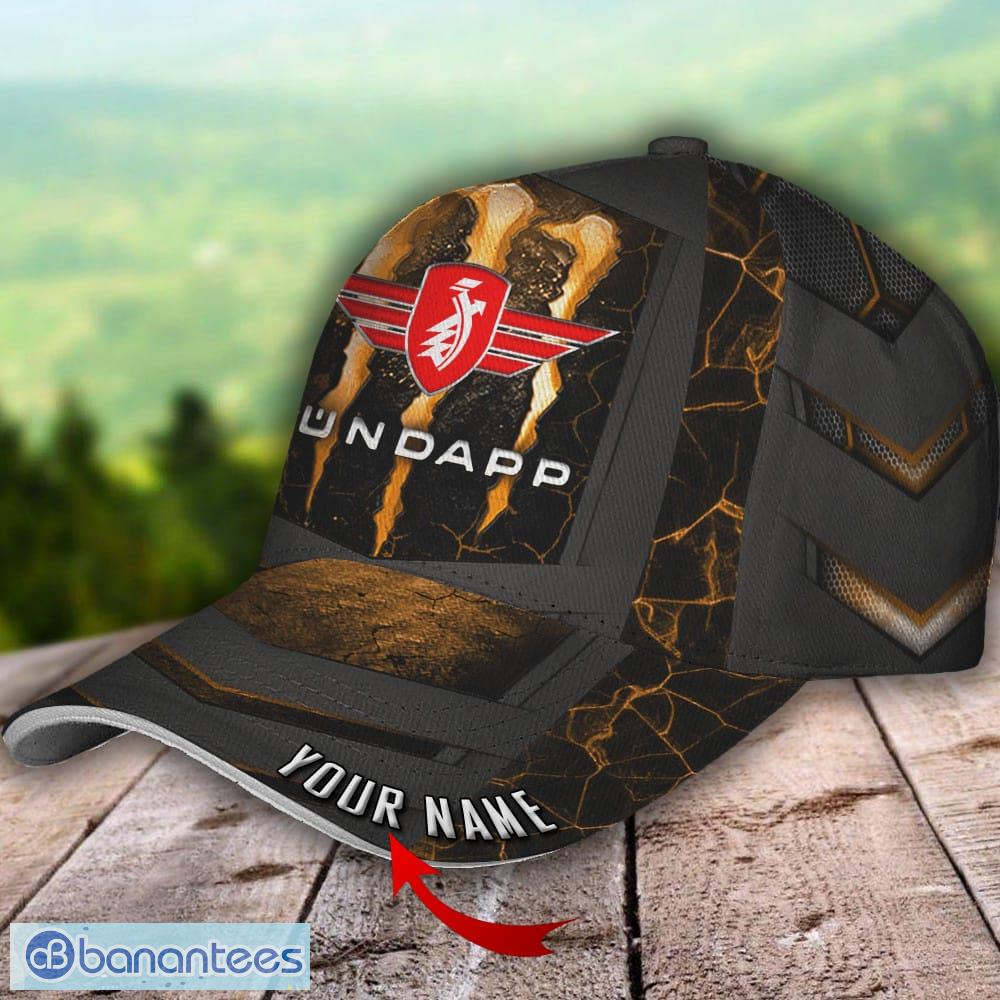 Zundapp Logo Orange Monster Car Hat Cap Custom Name - Banantees