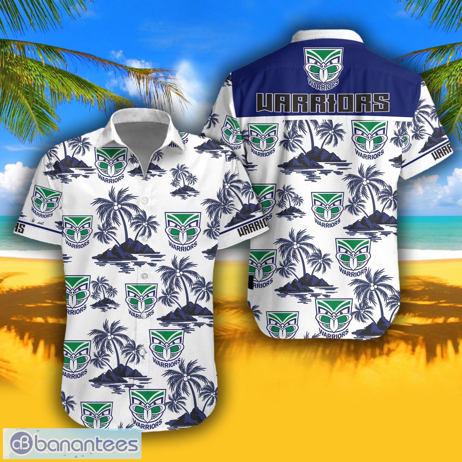 Aloha New Zealand Warriors Logo NRL Logo Combo Hawaiian Shirt And Women ...