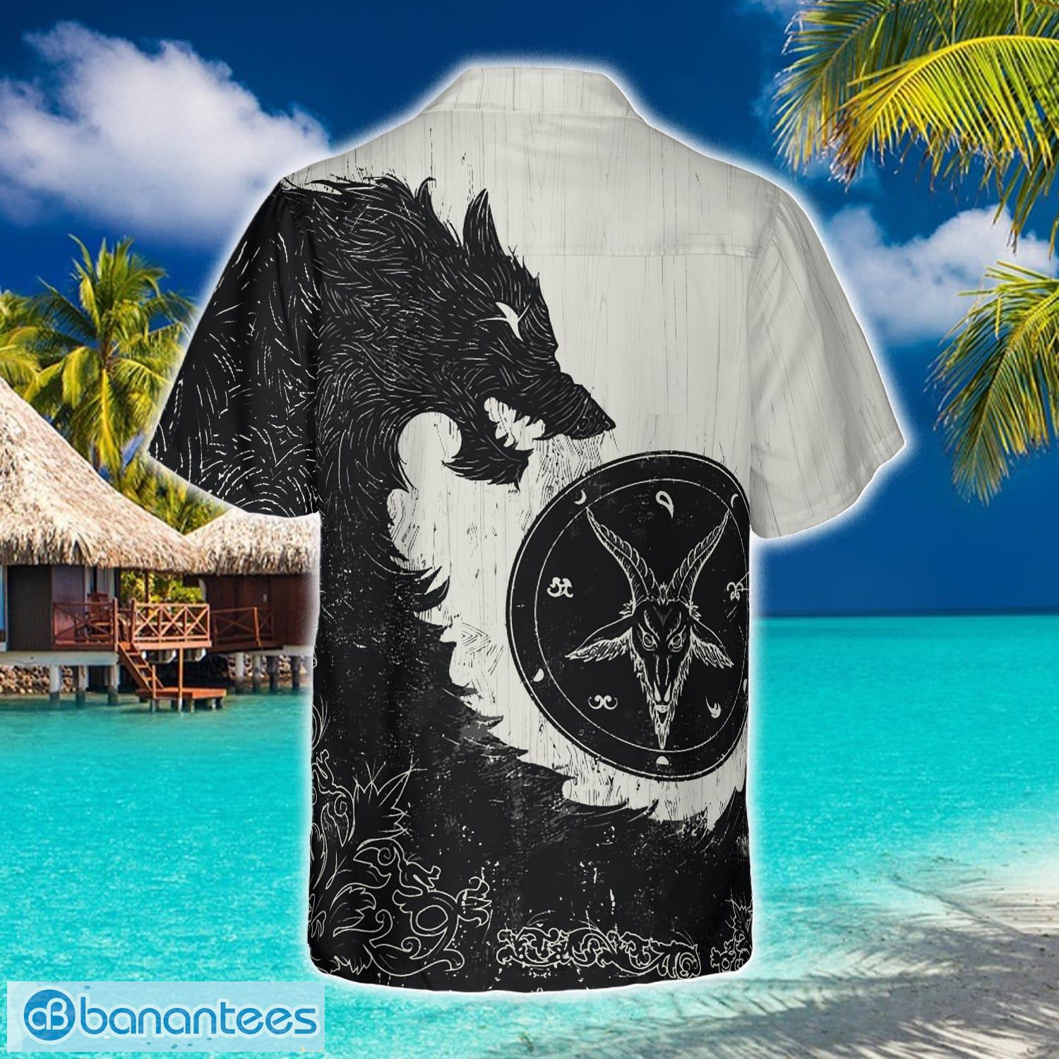 Black Wolf Shirt Beach Summer For Men And Women Gift - Banantees