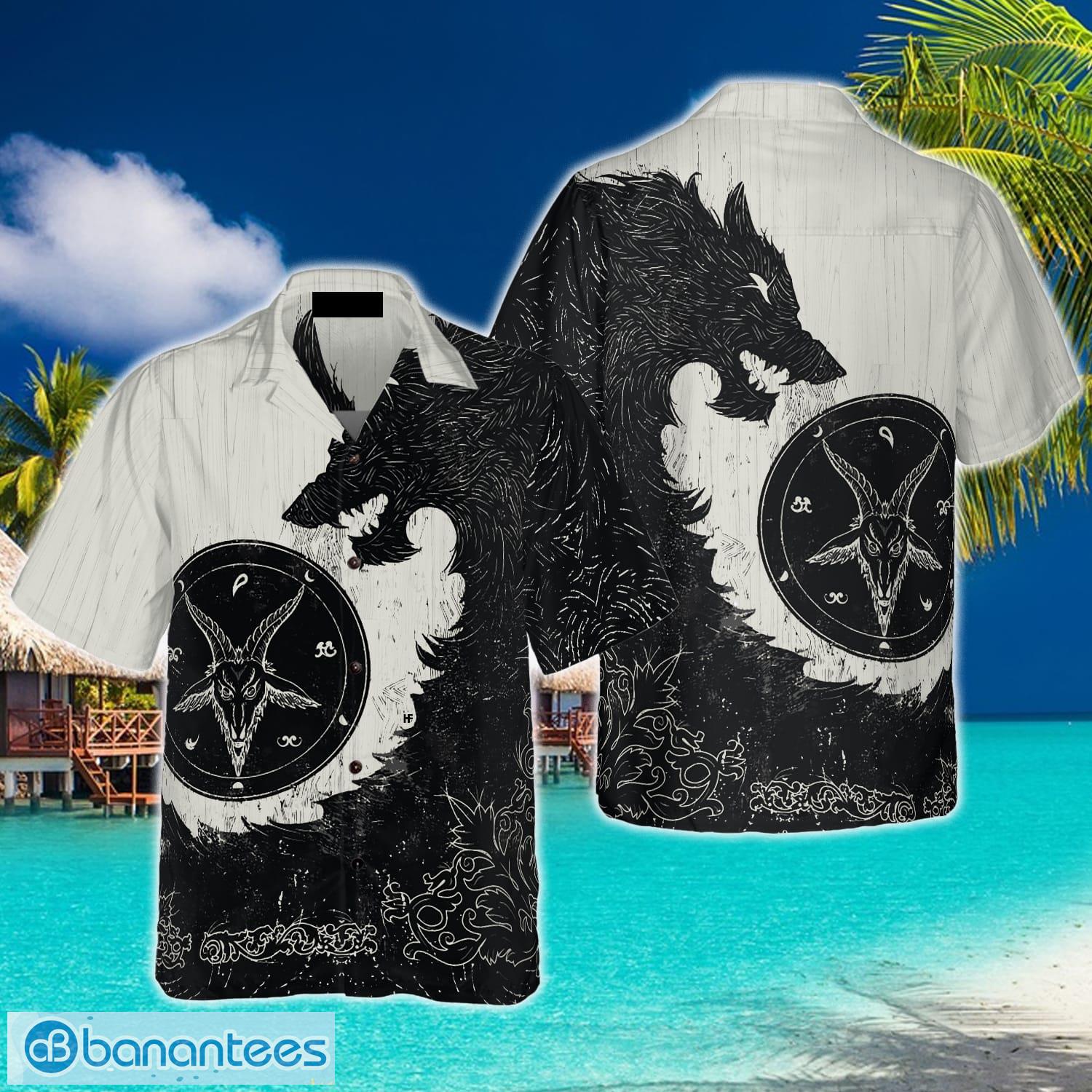 Black Wolf Shirt Beach Summer For Men And Women Gift - Banantees
