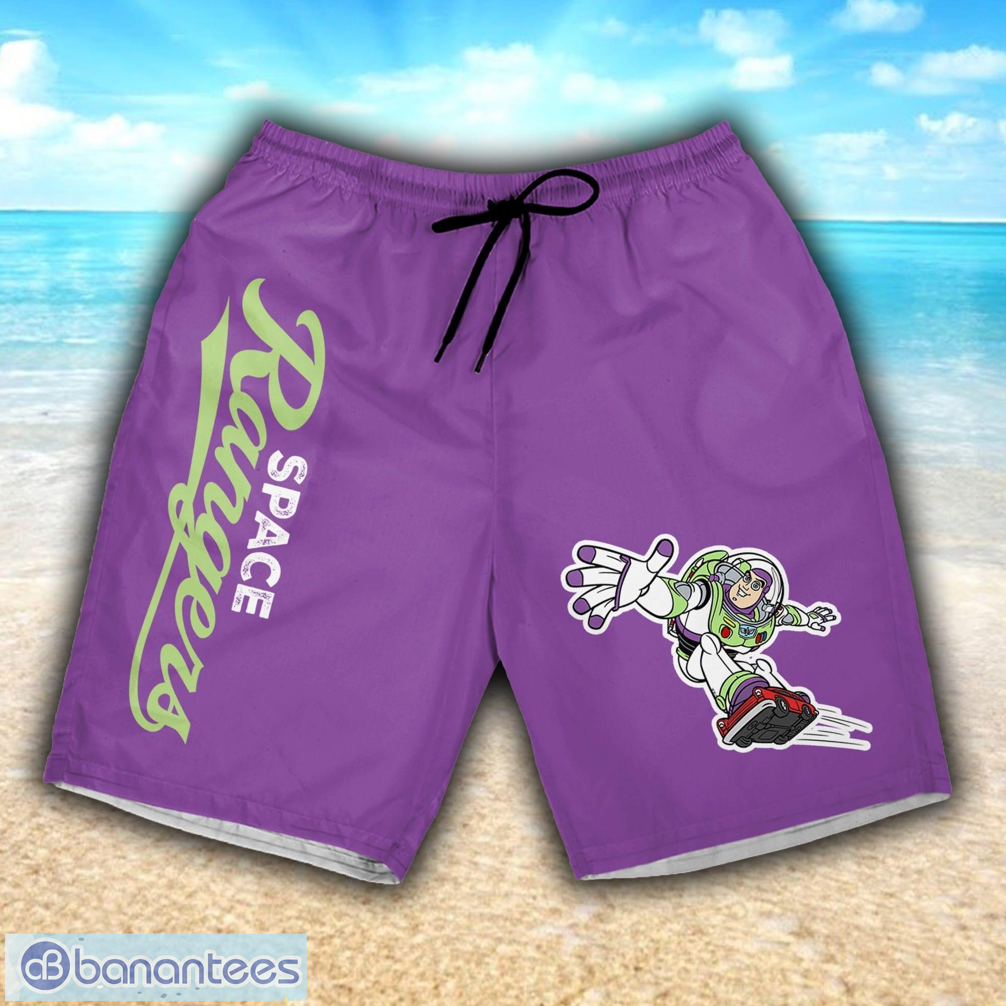 Buzz Lightyear Space 3D Shorts Sports Beach Summer For Mens Gift Disney ...