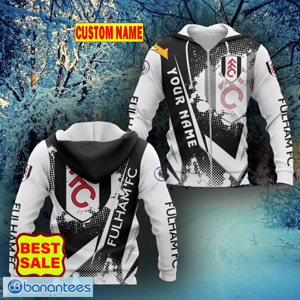 Custom Name Fulham Fans EPL Logo Set Hoodie And Pants - Banantees