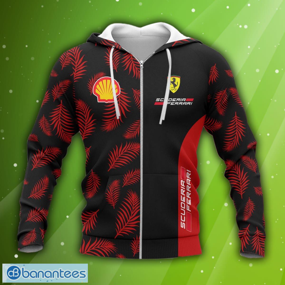 Racing Car Fans Scuderia Ferrari F1 Logo Style 8 Hoodie And Pants Set ...