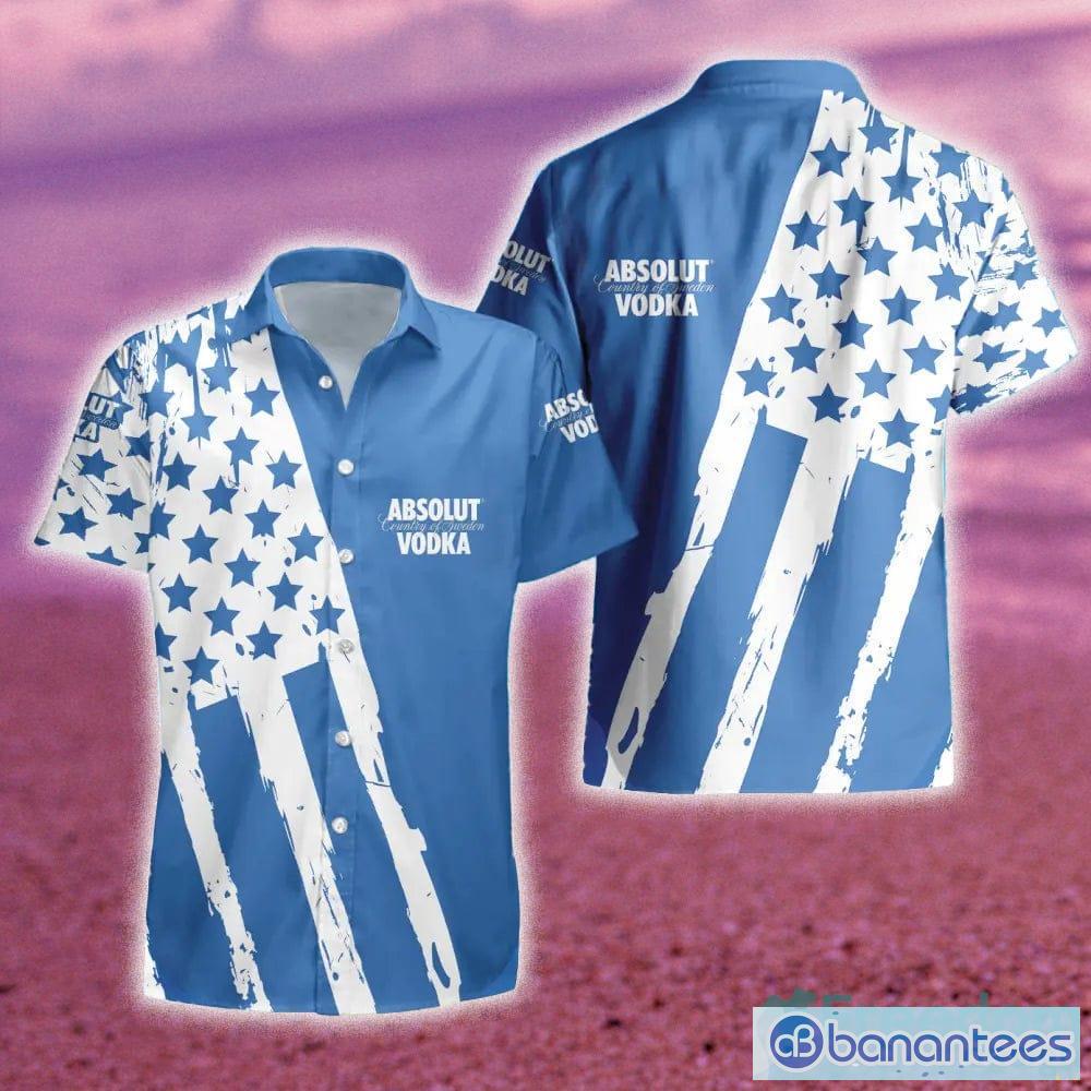 Absolut Vodka USA Flag Hawaiian Combo Shirt And Short Gift Hawaiian For ...