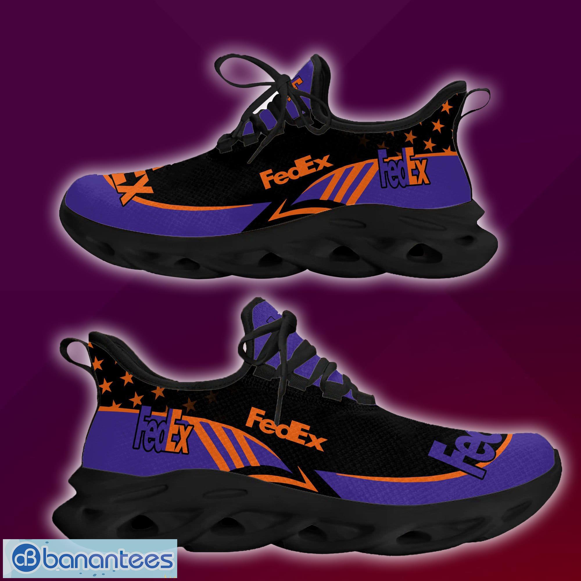 fedex Brand New Logo Max Soul Sneakers Stride Sport Shoes Gift - Banantees