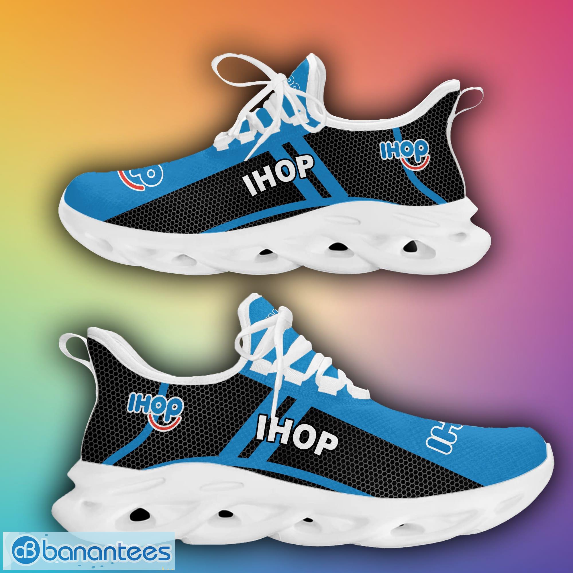 ihop Chunky Sneakers Logo Pattern White Black Max Soul Shoes For Men ...