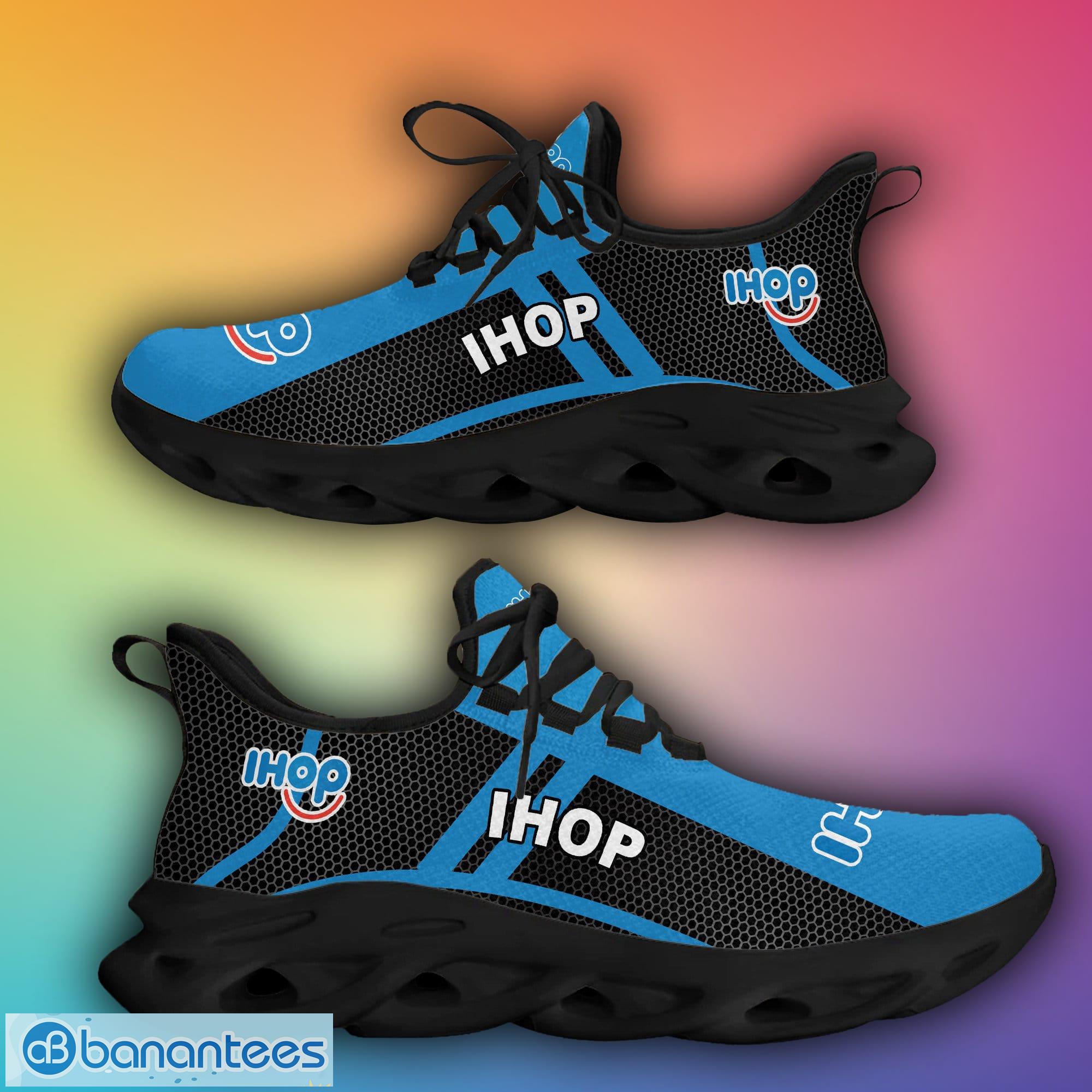 ihop Chunky Sneakers Logo Pattern White Black Max Soul Shoes For Men ...