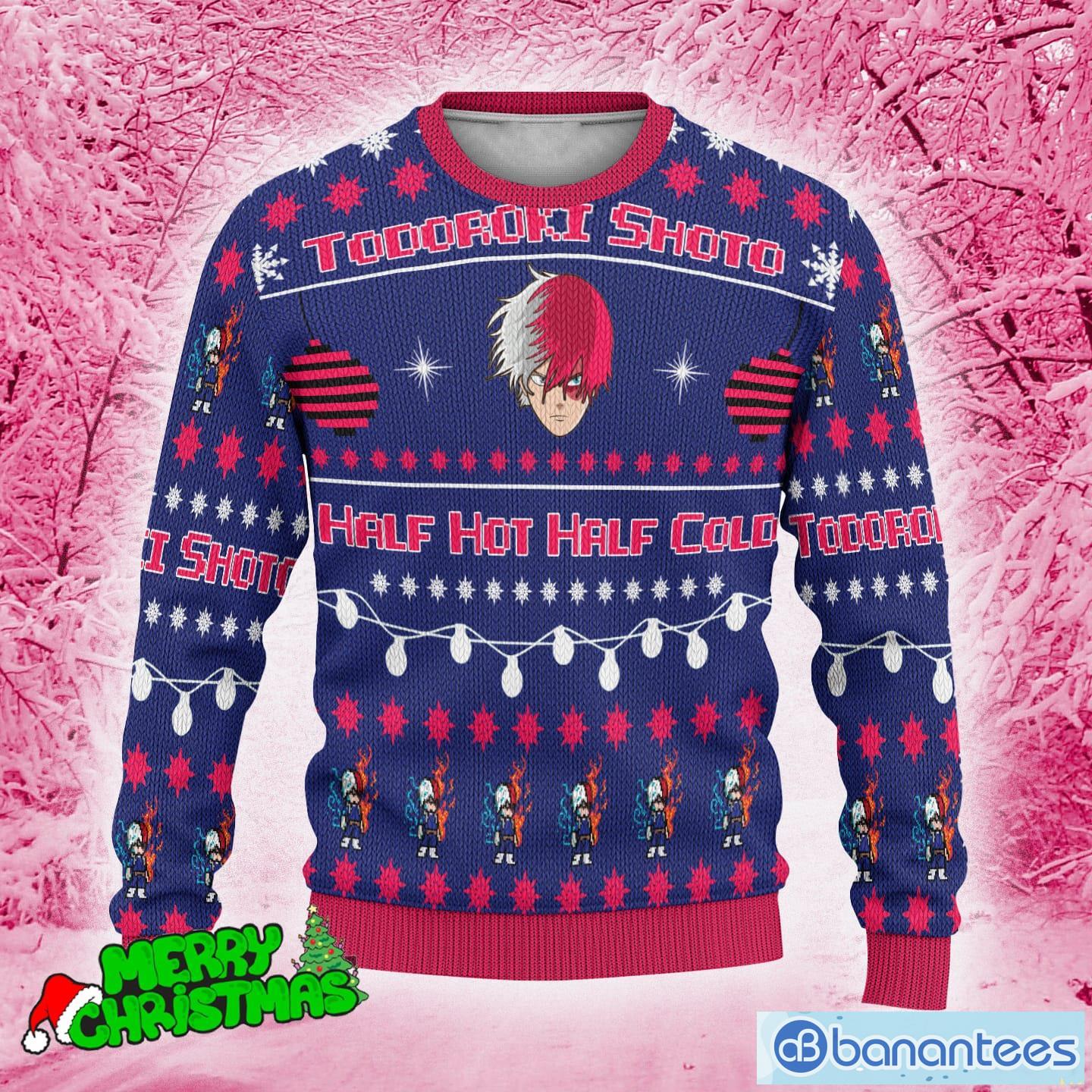 Tokoyami Fumikage Knitted My Hero Academia Ugly Christmas Sweater Gift ...