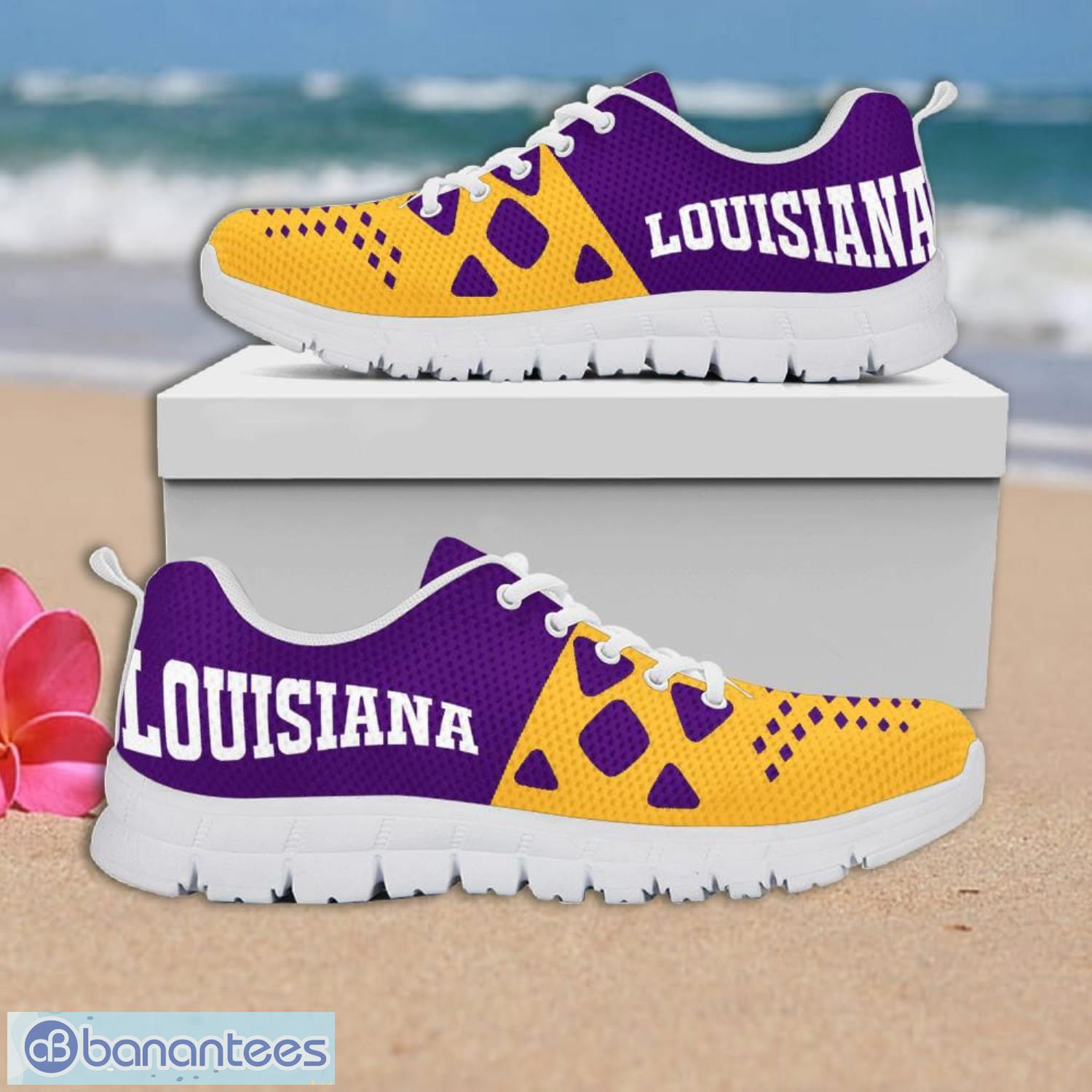 LSU Football Team Sport Shoes Running Shoes - Banantees
