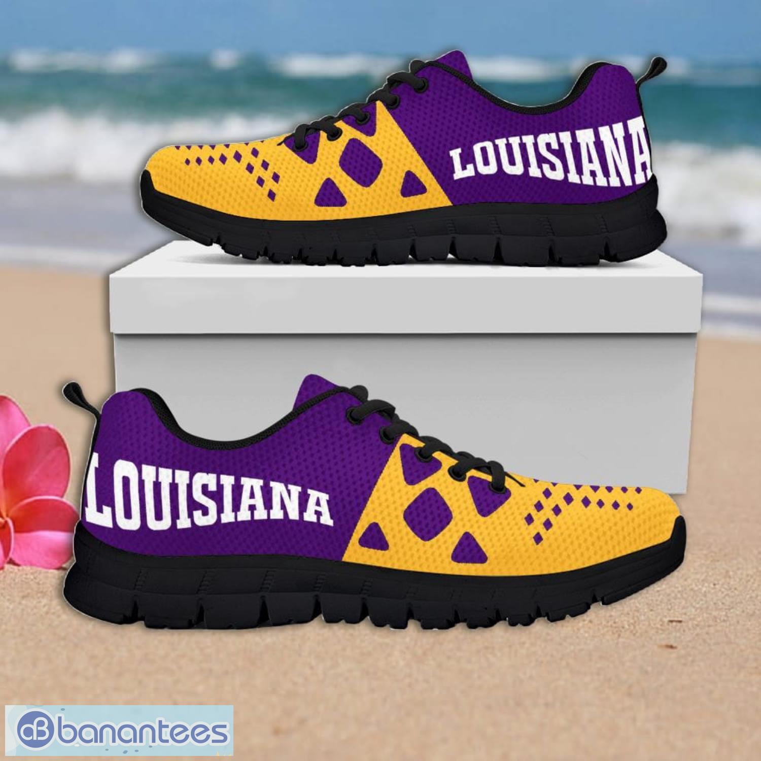 LSU Football Team Sport Shoes Running Shoes - Banantees
