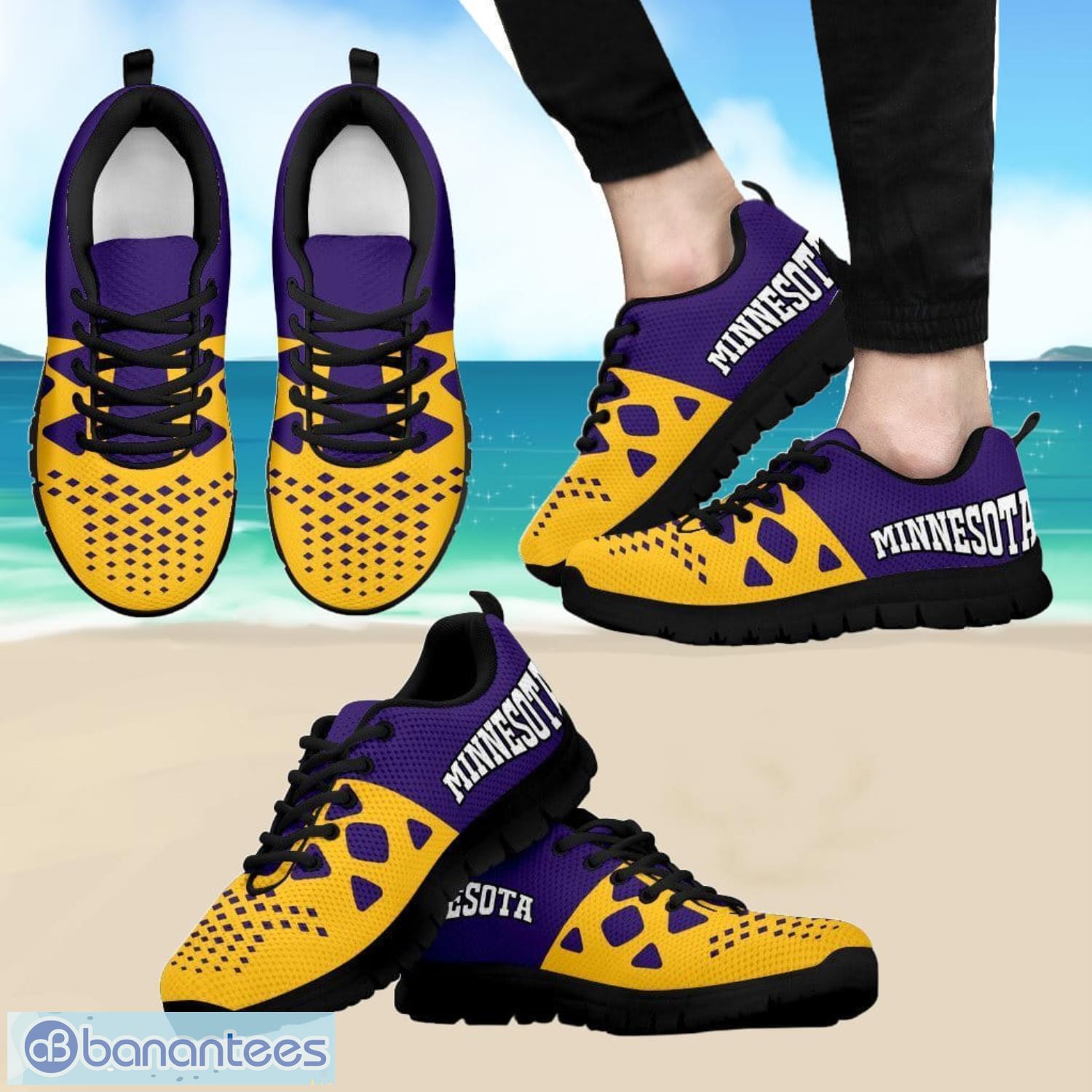 Minnesota Football Team Sport Shoes Running Shoes - Banantees