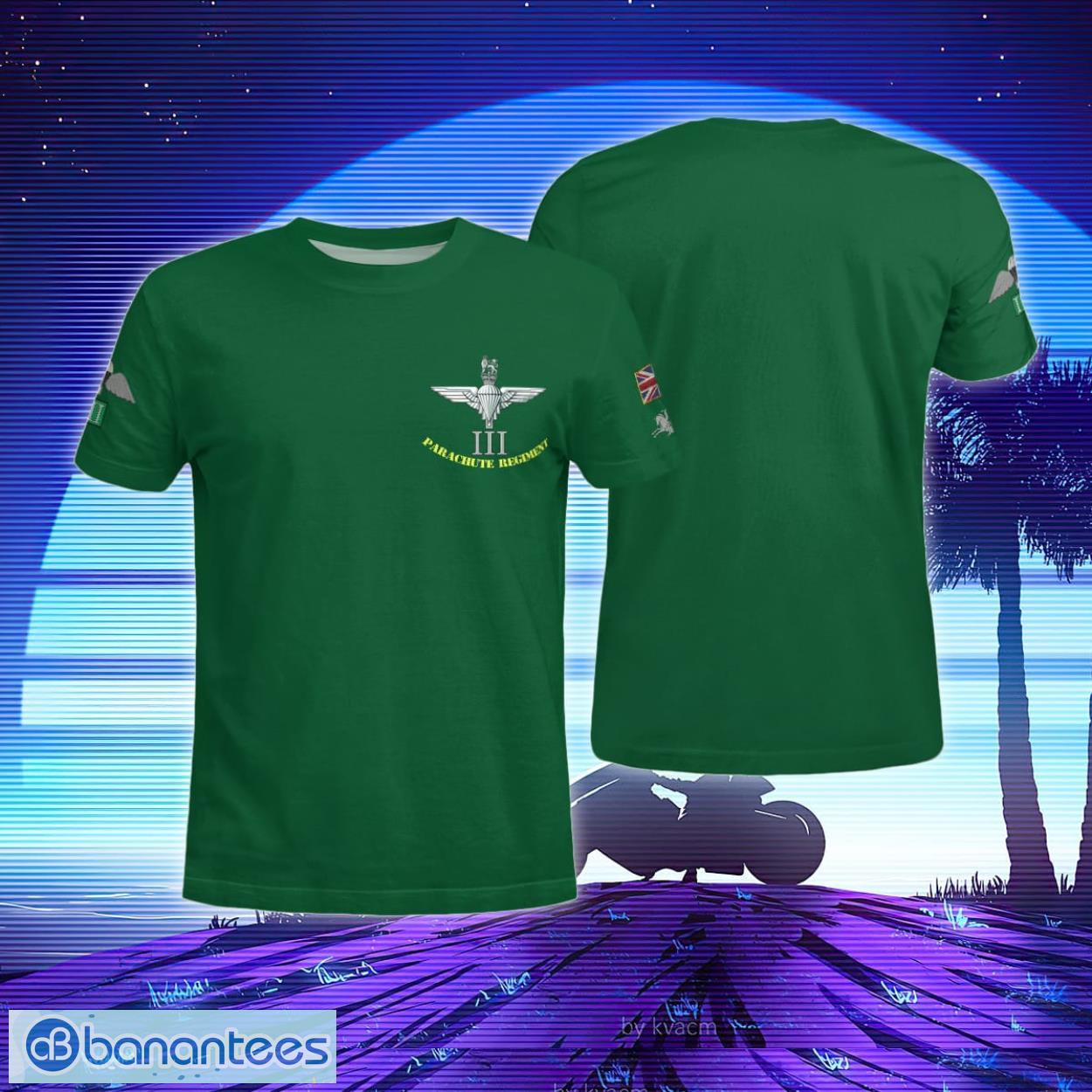 British Army 3 PARA 3rd Battalion Parachute Regiment 3D T-Shirt - Banantees