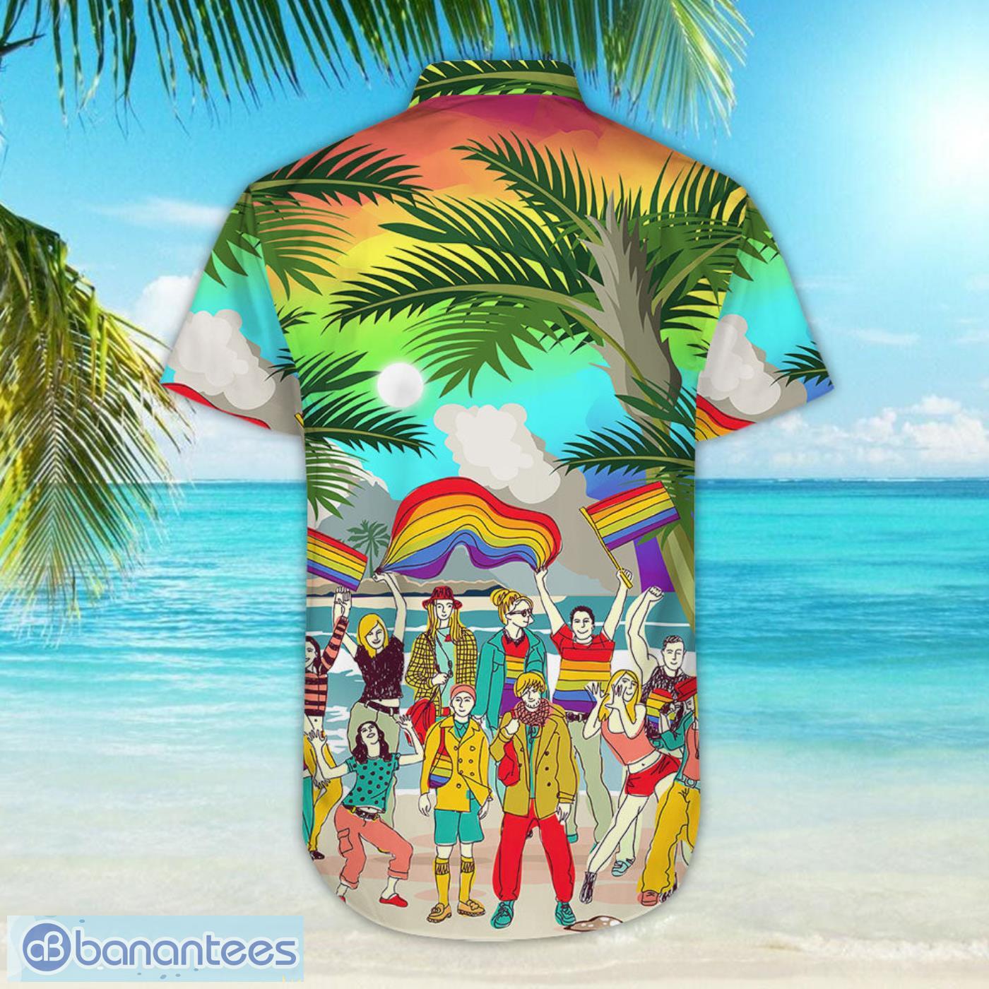 LGBTQ LGBT Party Summer Combo Hawaiian Shirt And Shorts - Banantees