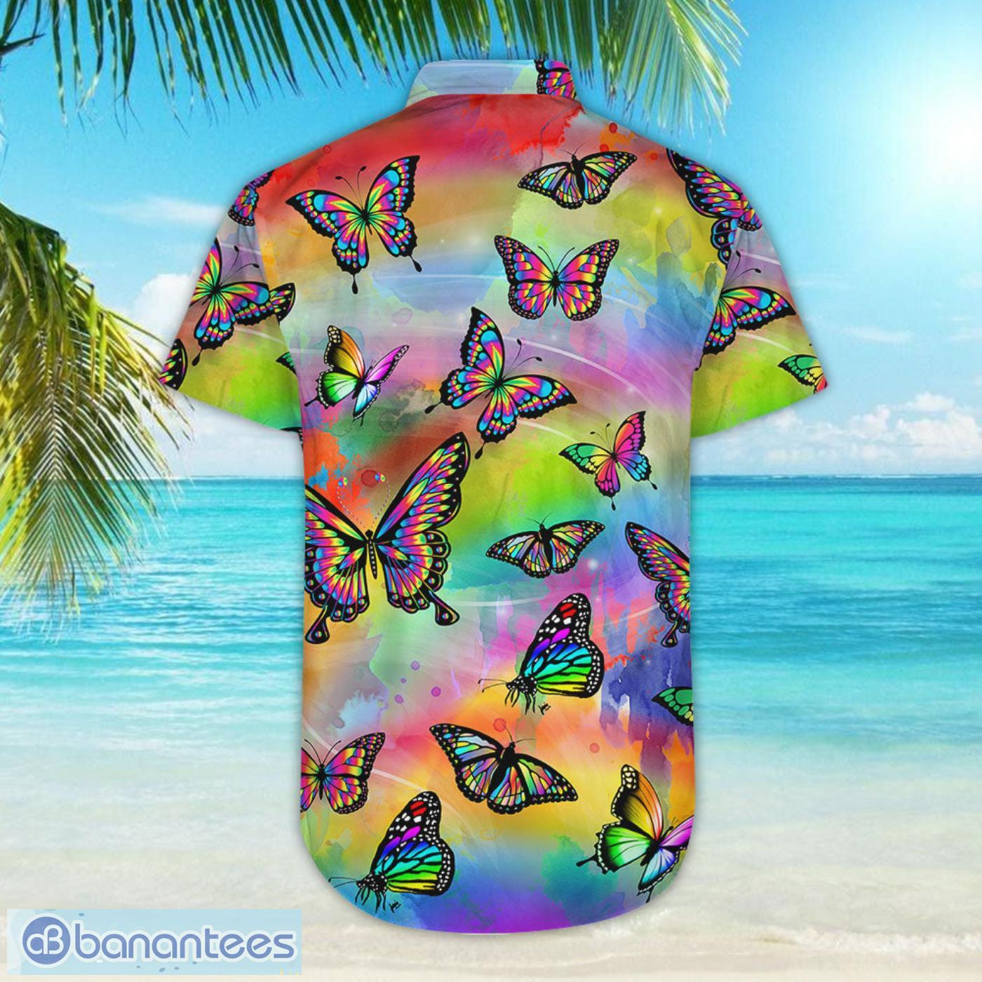 LGBTQ Rainbow Butterfly LGBT Pride Combo Hawaiian Shirt And Shorts ...