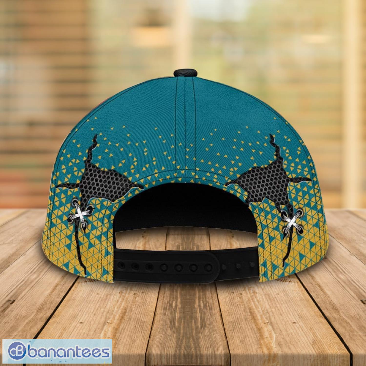 NFL Jacksonville Jaguars Mascot Texture Effect 3D Cap Full Print ...