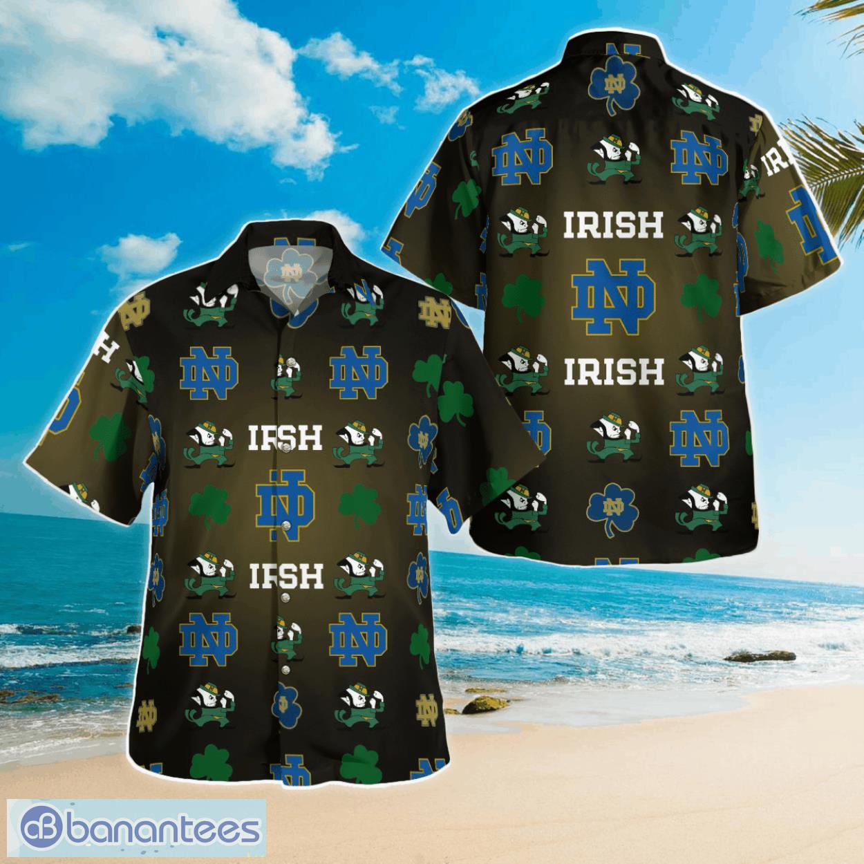 Notre Dame Fighting Irish Hawaiian Shirt Summer Gift - Banantees