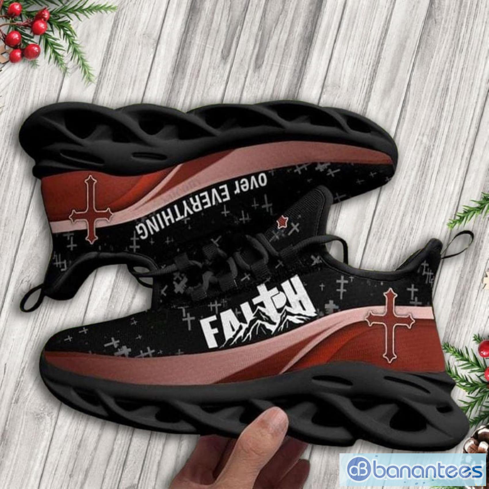 Jesus Cross Love Hope Faith Jesus Theme Max Soul Shoes For Men And ...