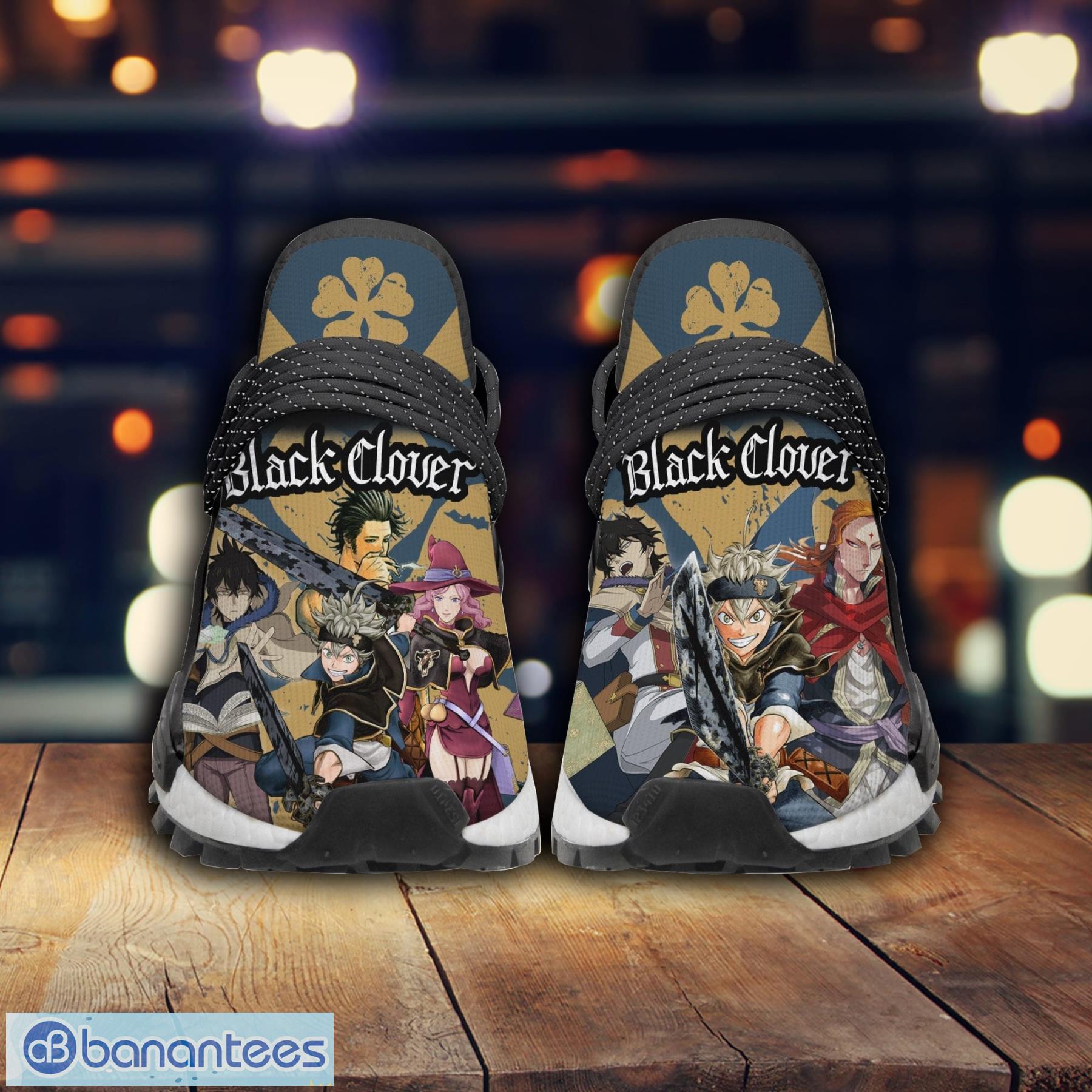 Black Clover Shoes Characters Anime All Over Print NMD Human Shoes ...