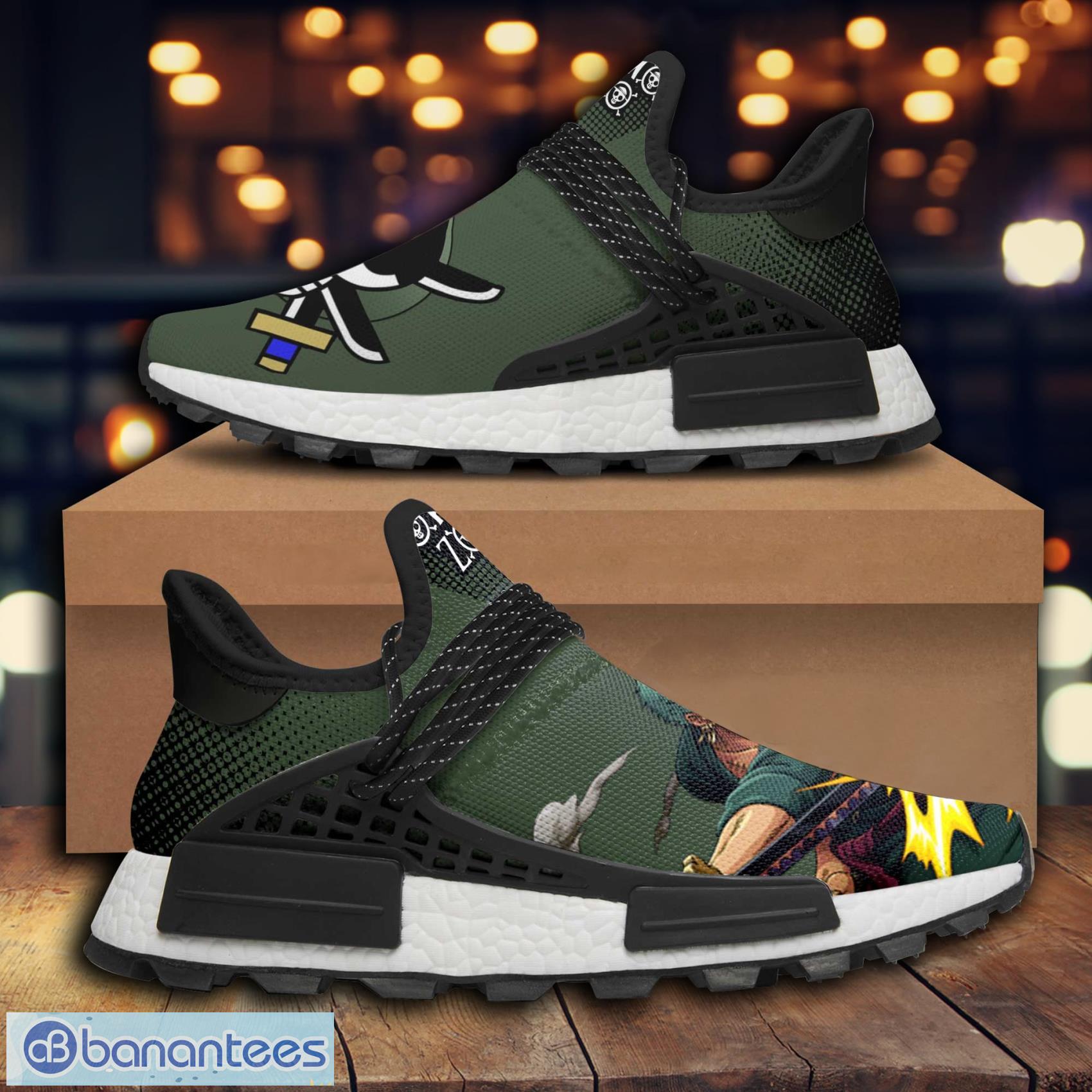 Roronoa Zoro Shoes One Piece Custom Anime All Over Print NMD Human ...