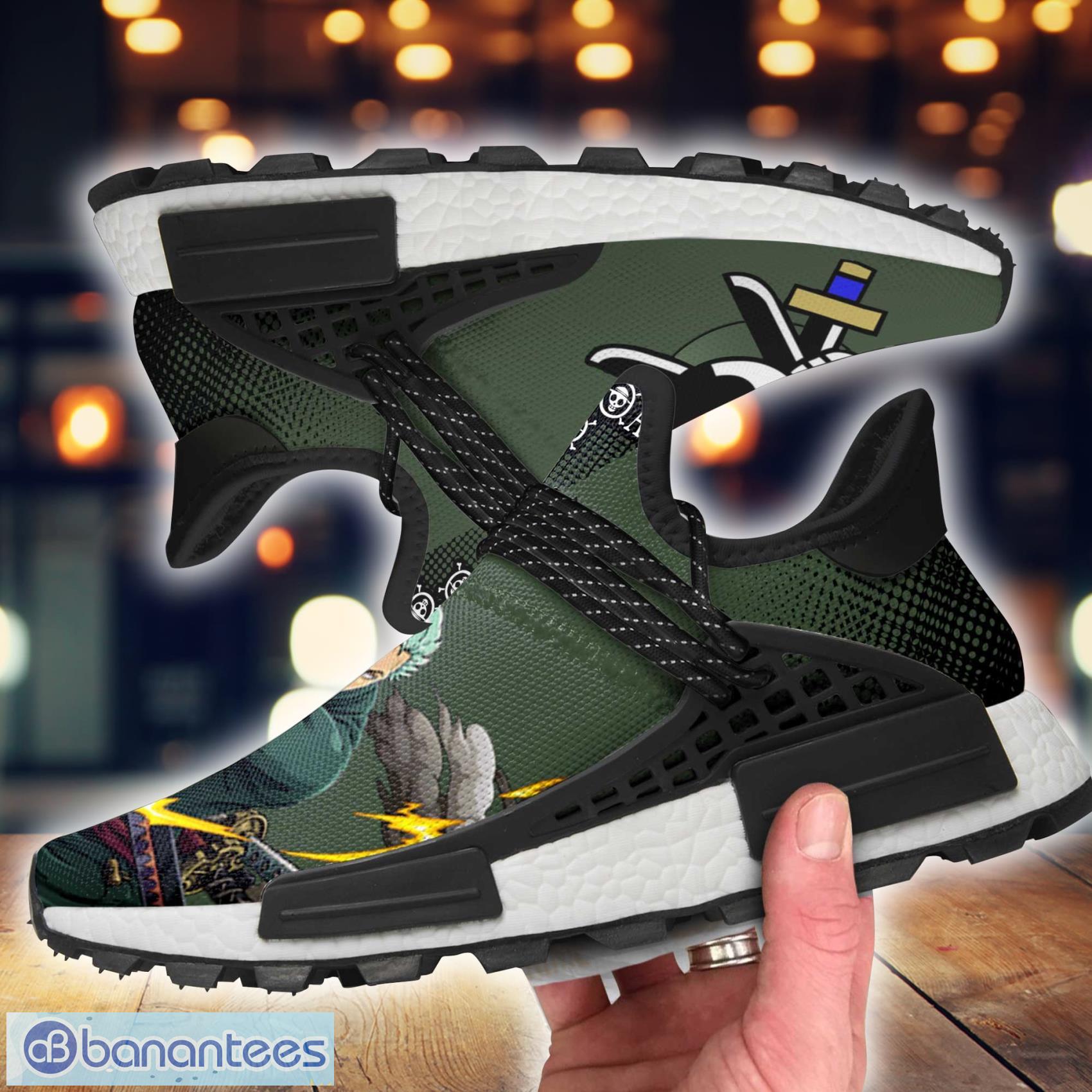 Roronoa Zoro Shoes One Piece Custom Anime All Over Print NMD Human ...