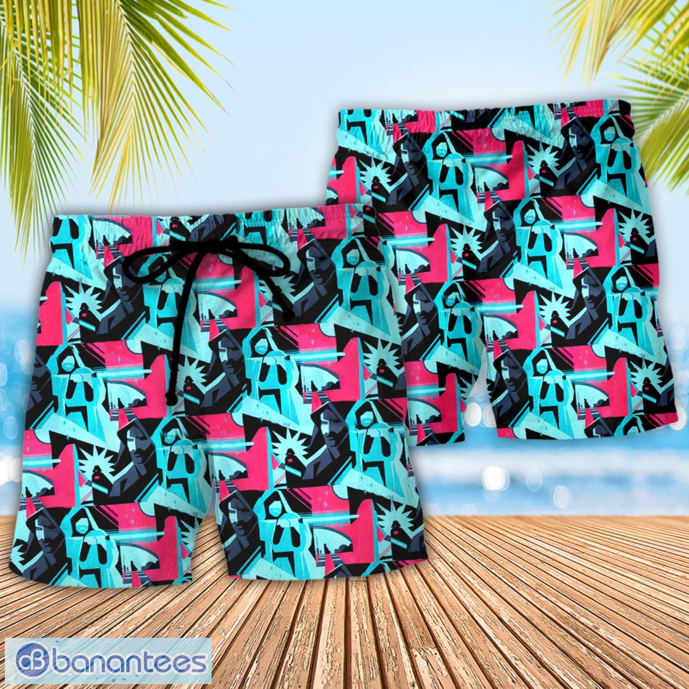 Starwars TALE OF TWO JEDI Beach Short For Summer Vacation - Banantees